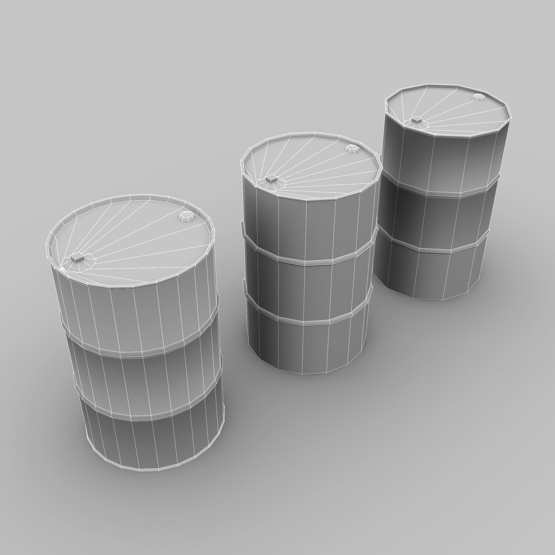 3ds max barrel