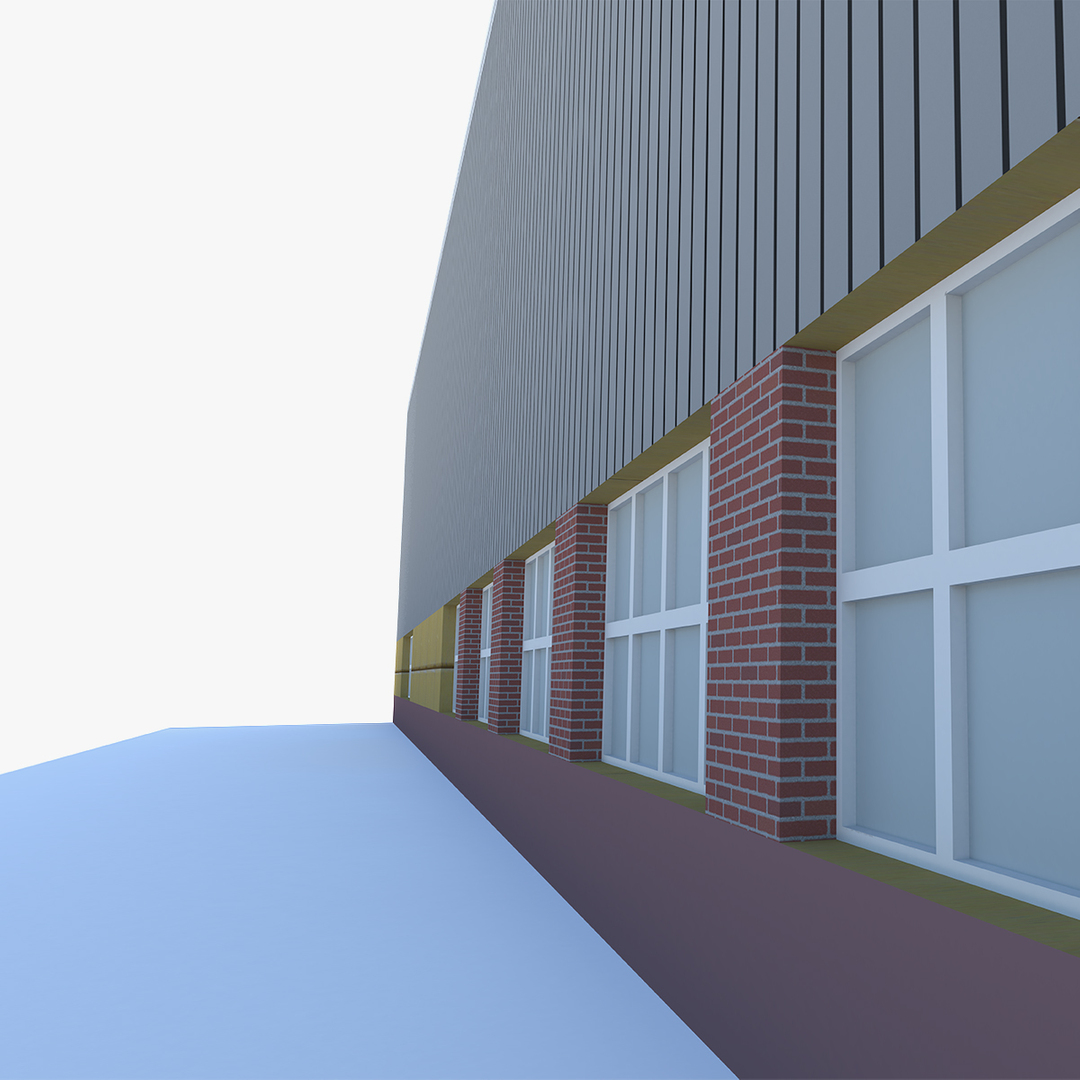 free building 3d model