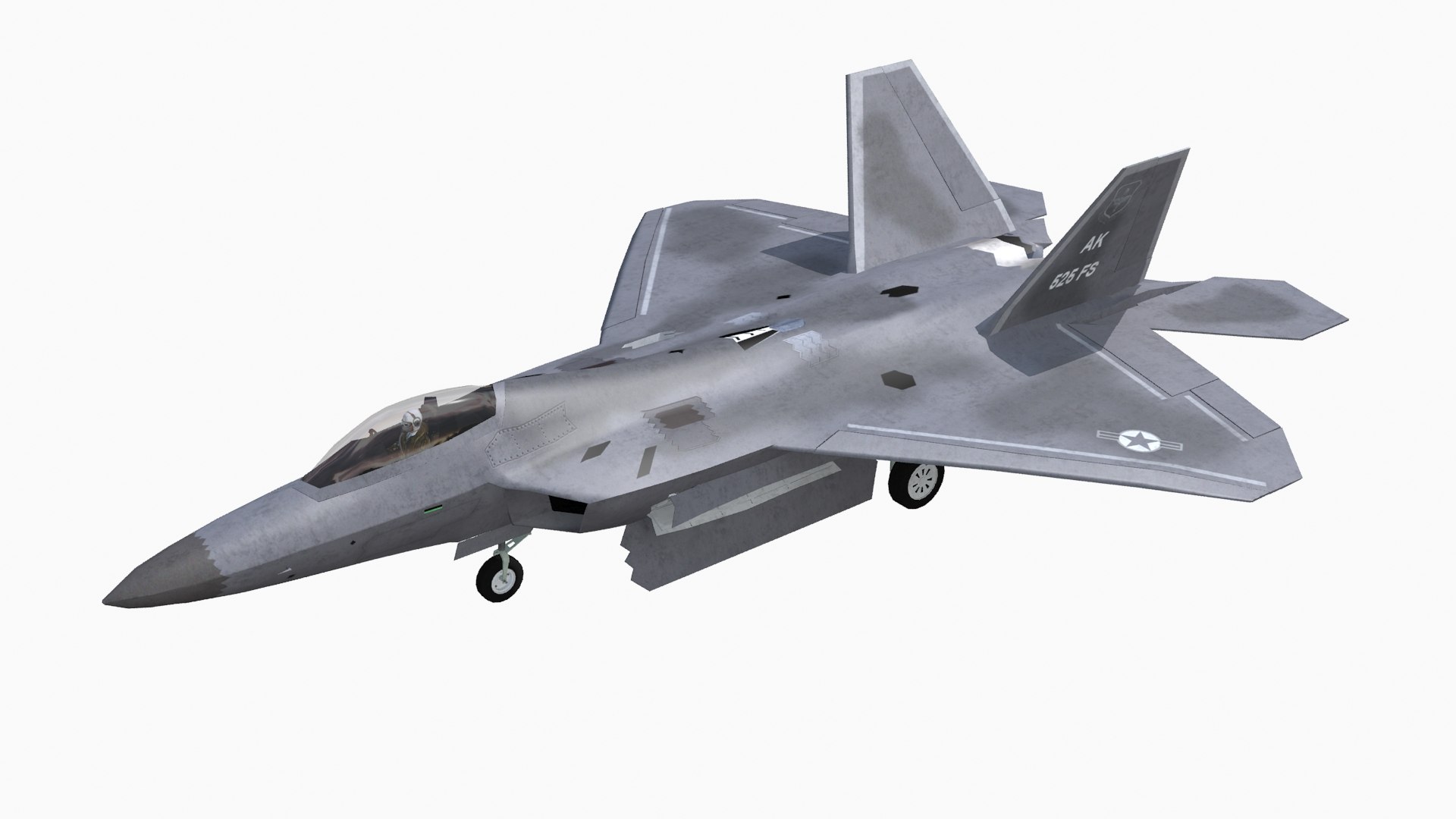 US Air Force Military Fighter Jet Collection 3D - TurboSquid 2384486
