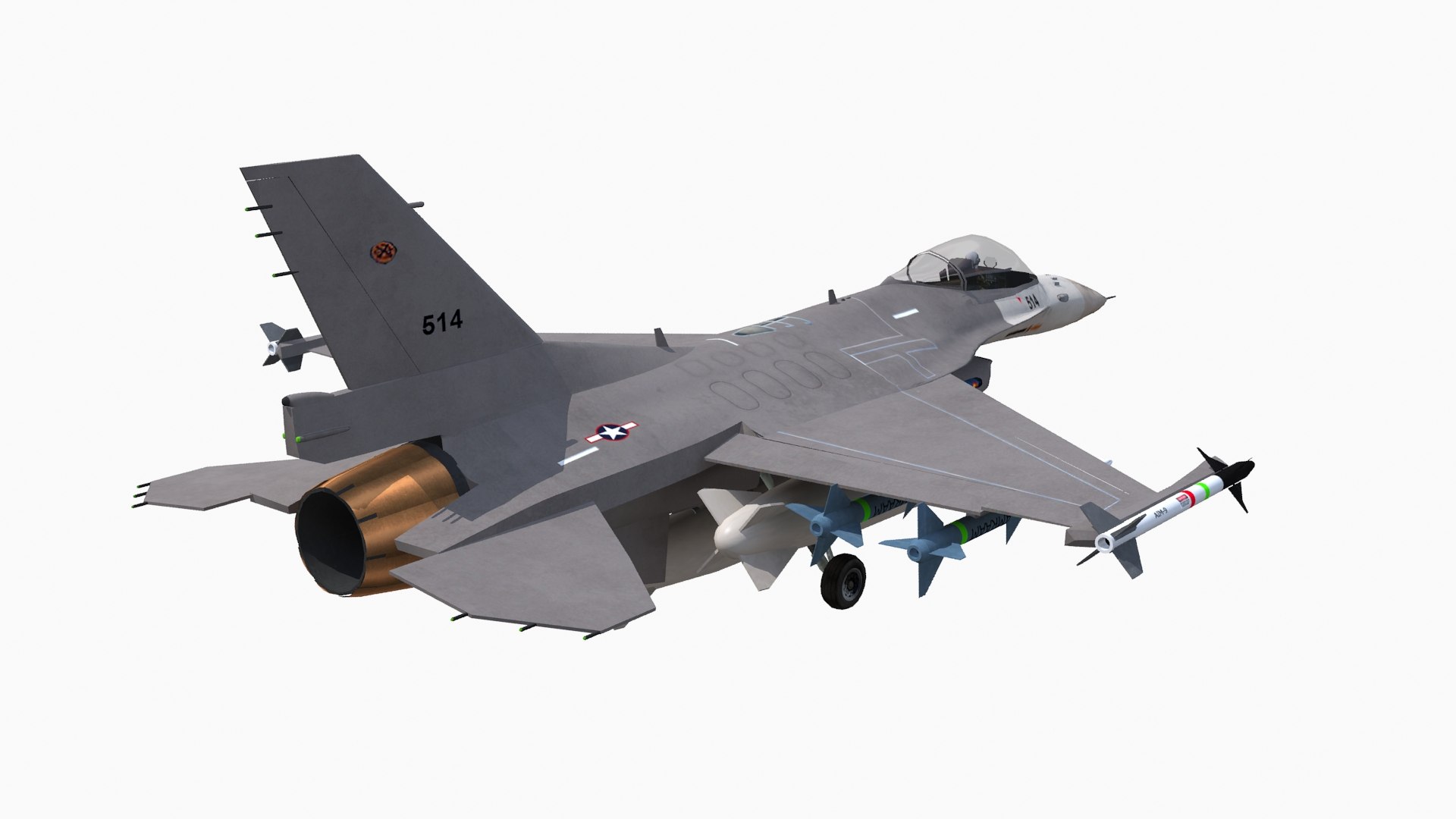 US Air Force Military Fighter Jet Collection 3D - TurboSquid 2384486