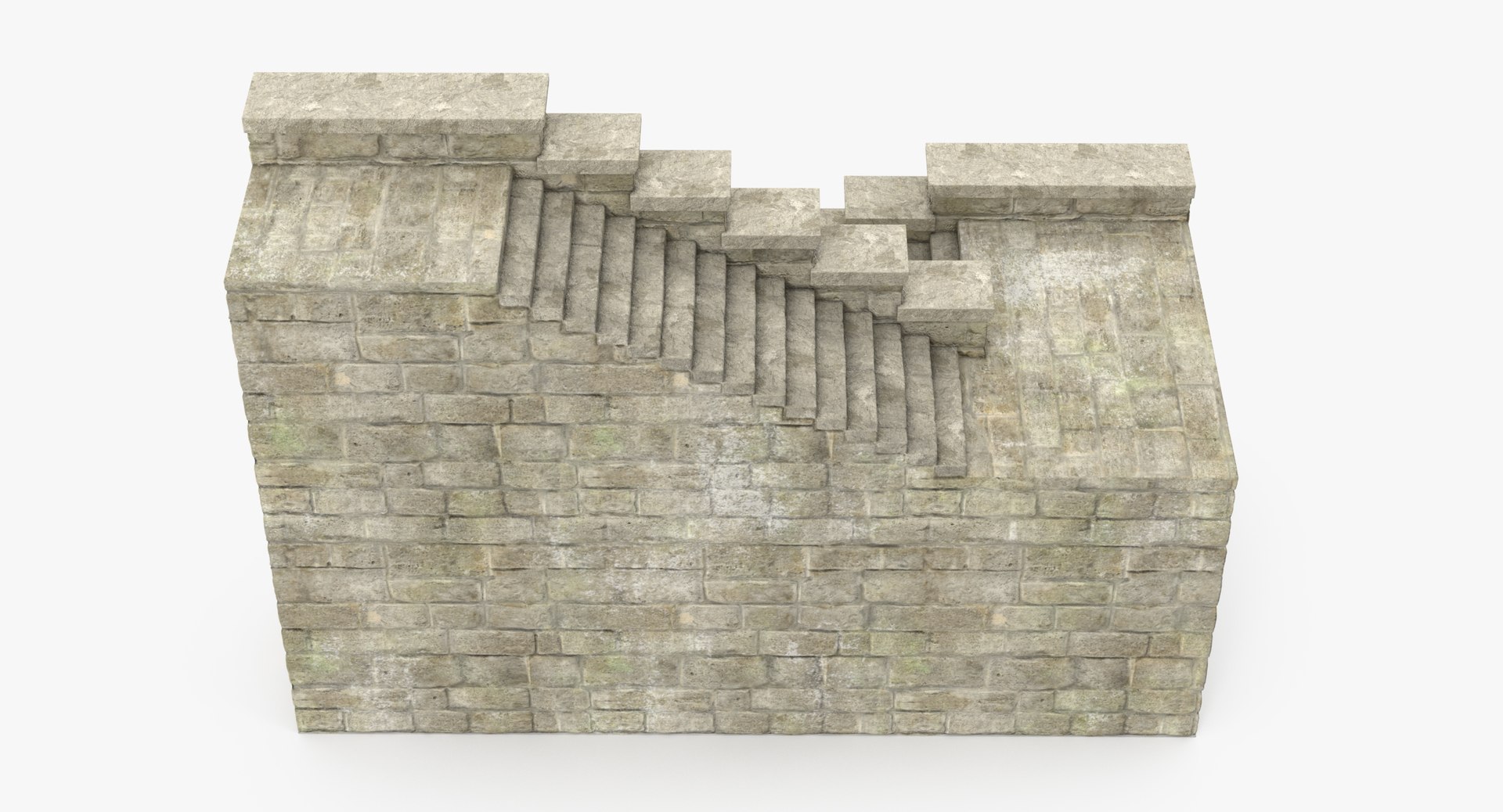 3d Castle Stairs