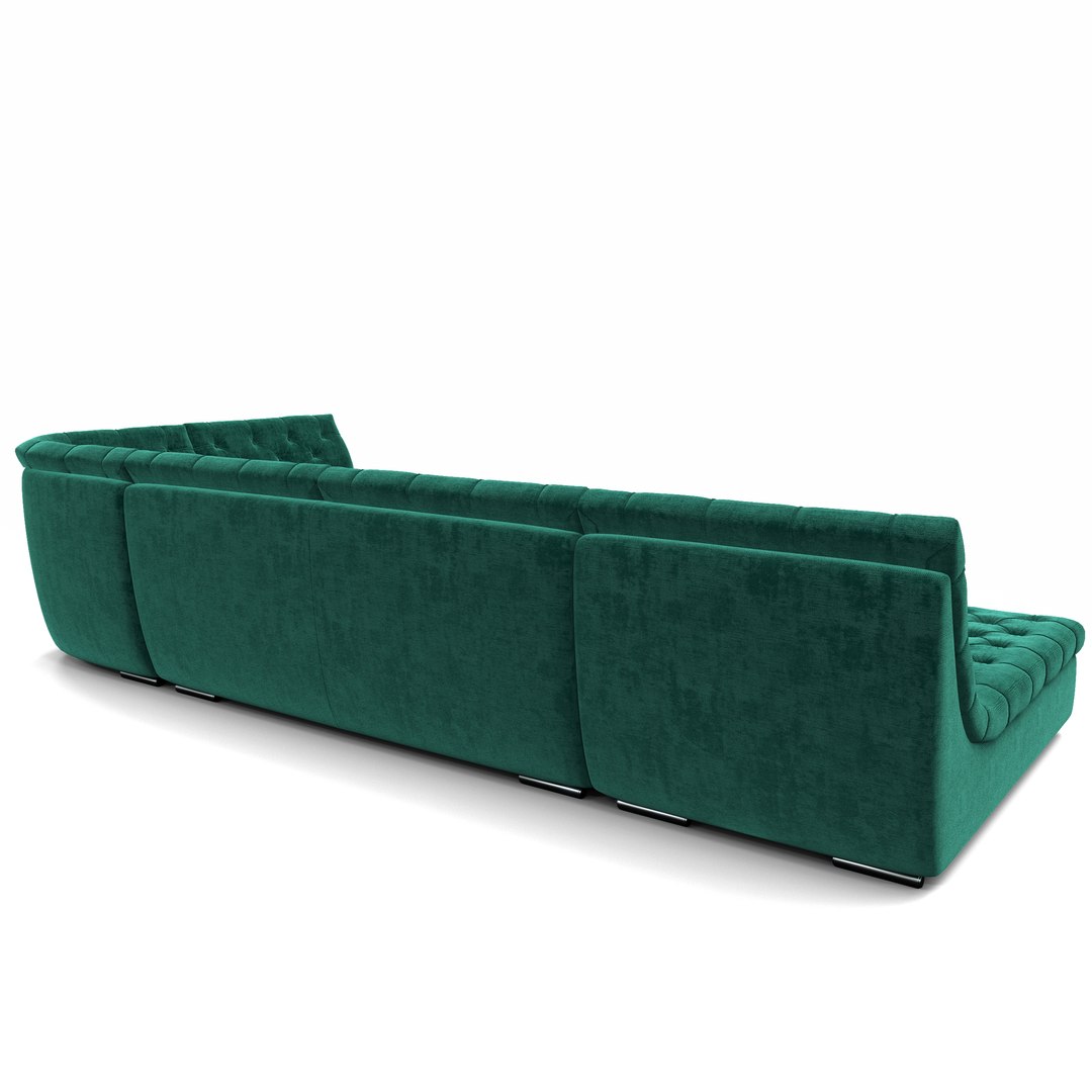 Monblan-ottoman-puf 3D Model - TurboSquid 1969268