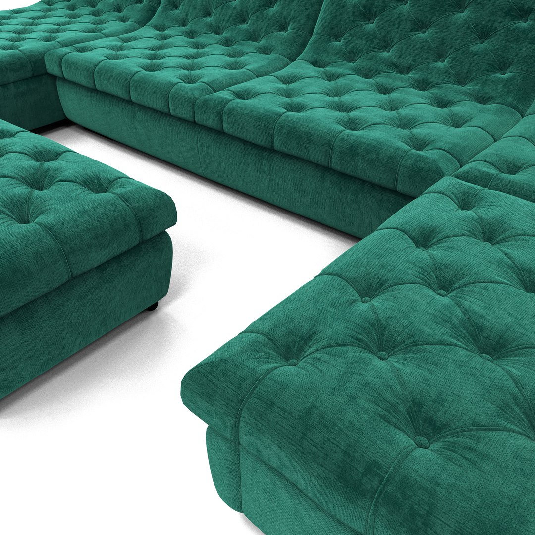 Monblan-ottoman-puf 3D Model - TurboSquid 1969268