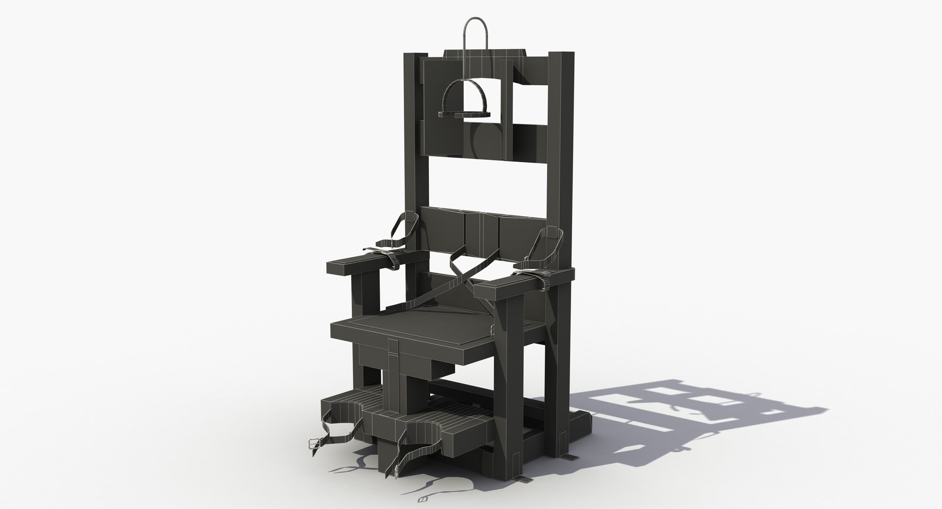 Electric Chair Model - TurboSquid 1435336