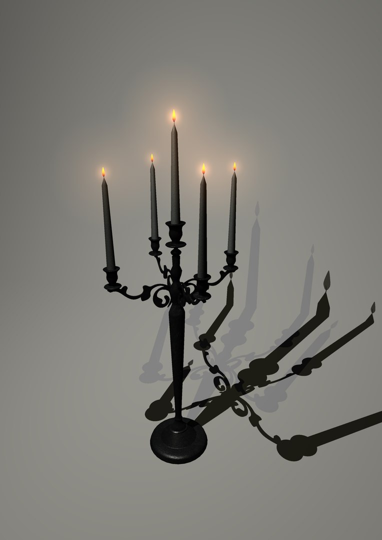 Candle royal 3D - TurboSquid 1543022