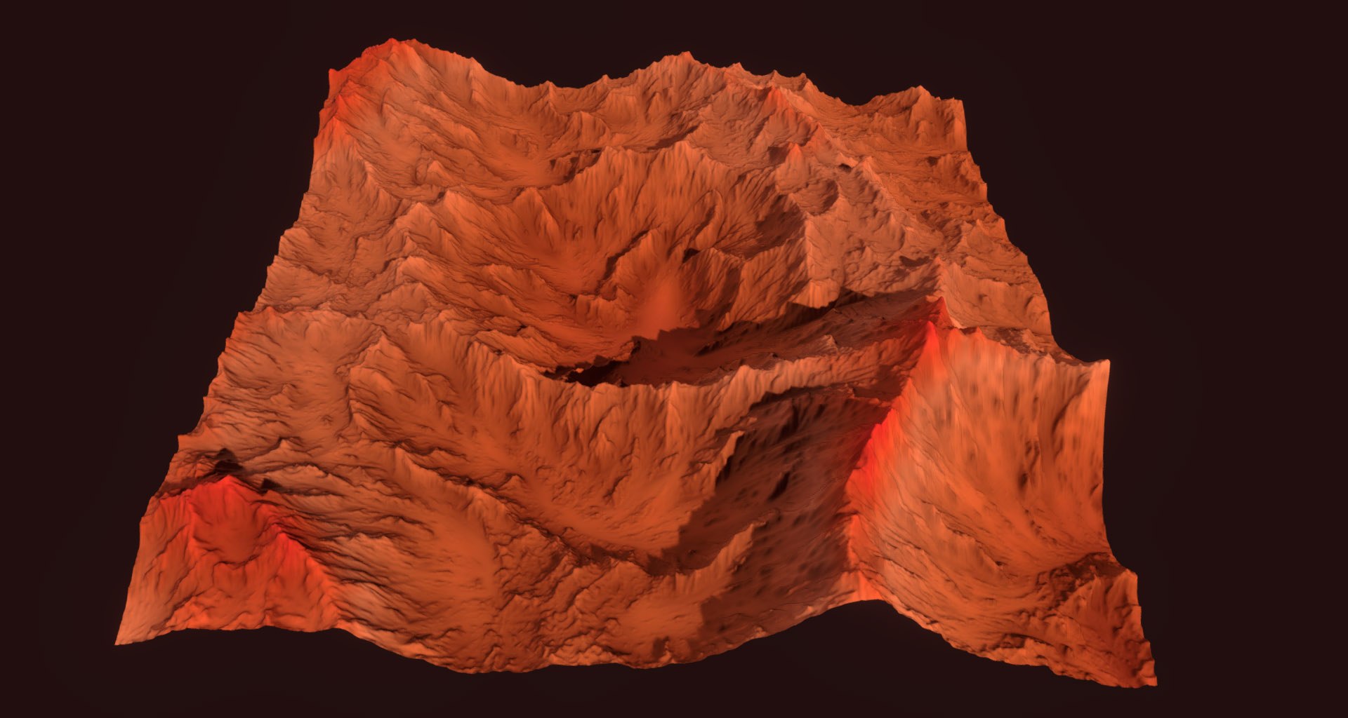 Mars Terrain 3D Model - TurboSquid 1303219