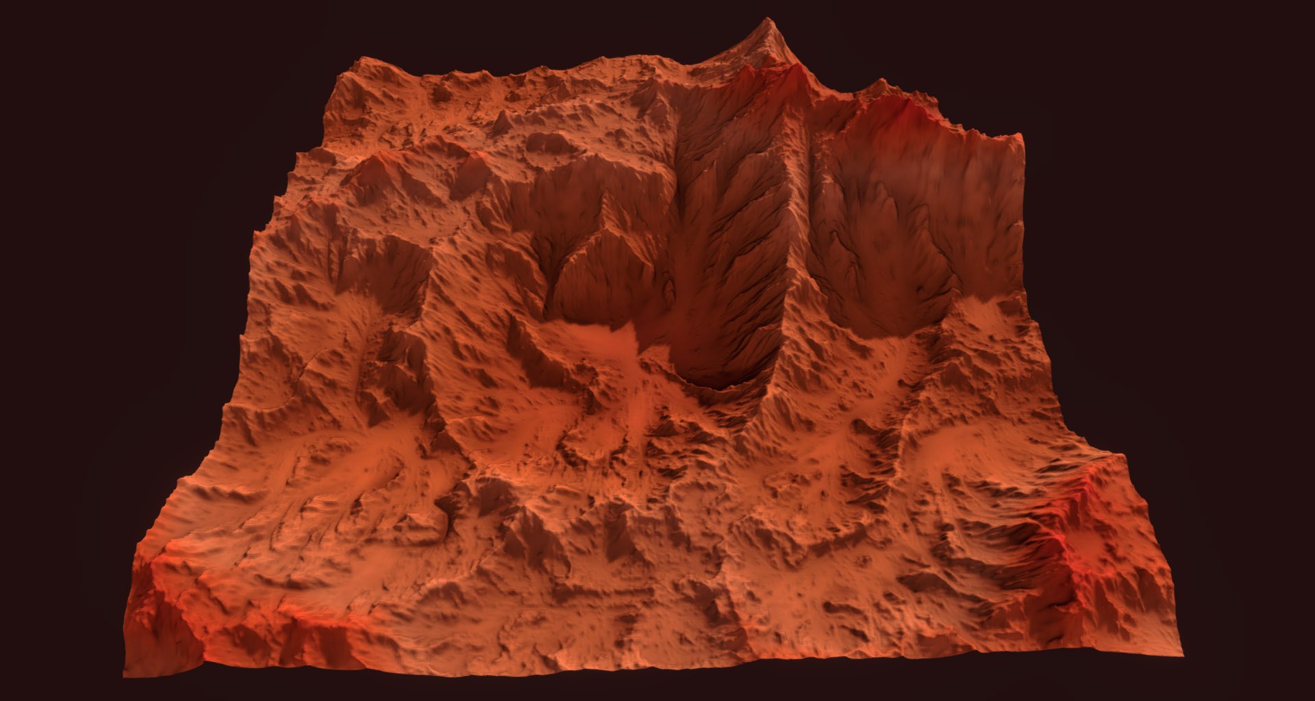 Mars Terrain 3D Model - TurboSquid 1303219
