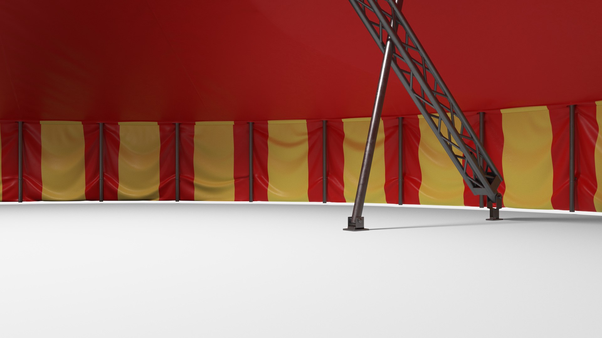 Big Round Circus Tent 3D Model - TurboSquid 2248558