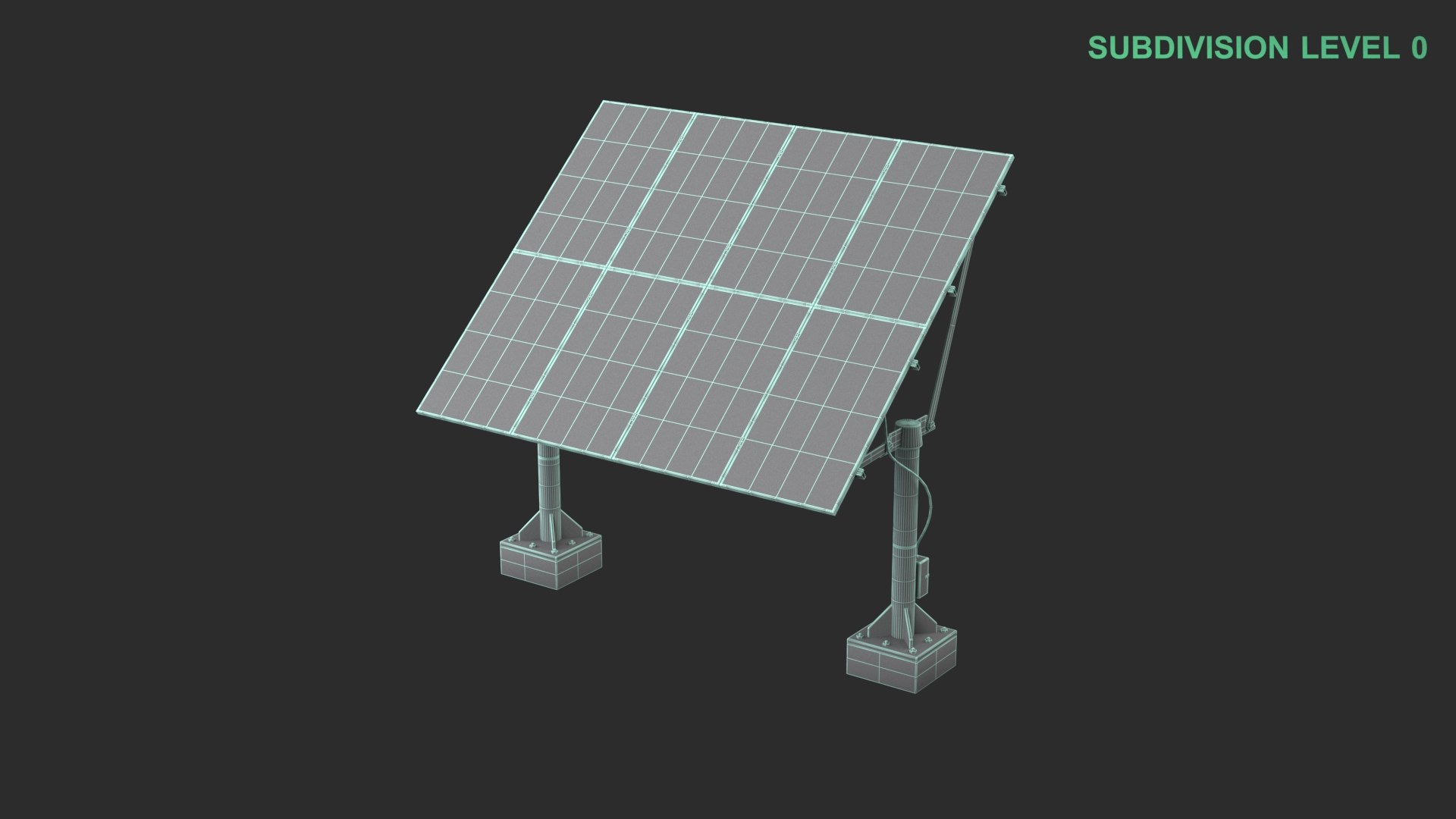 3D Solar Panel Model - TurboSquid 2350287
