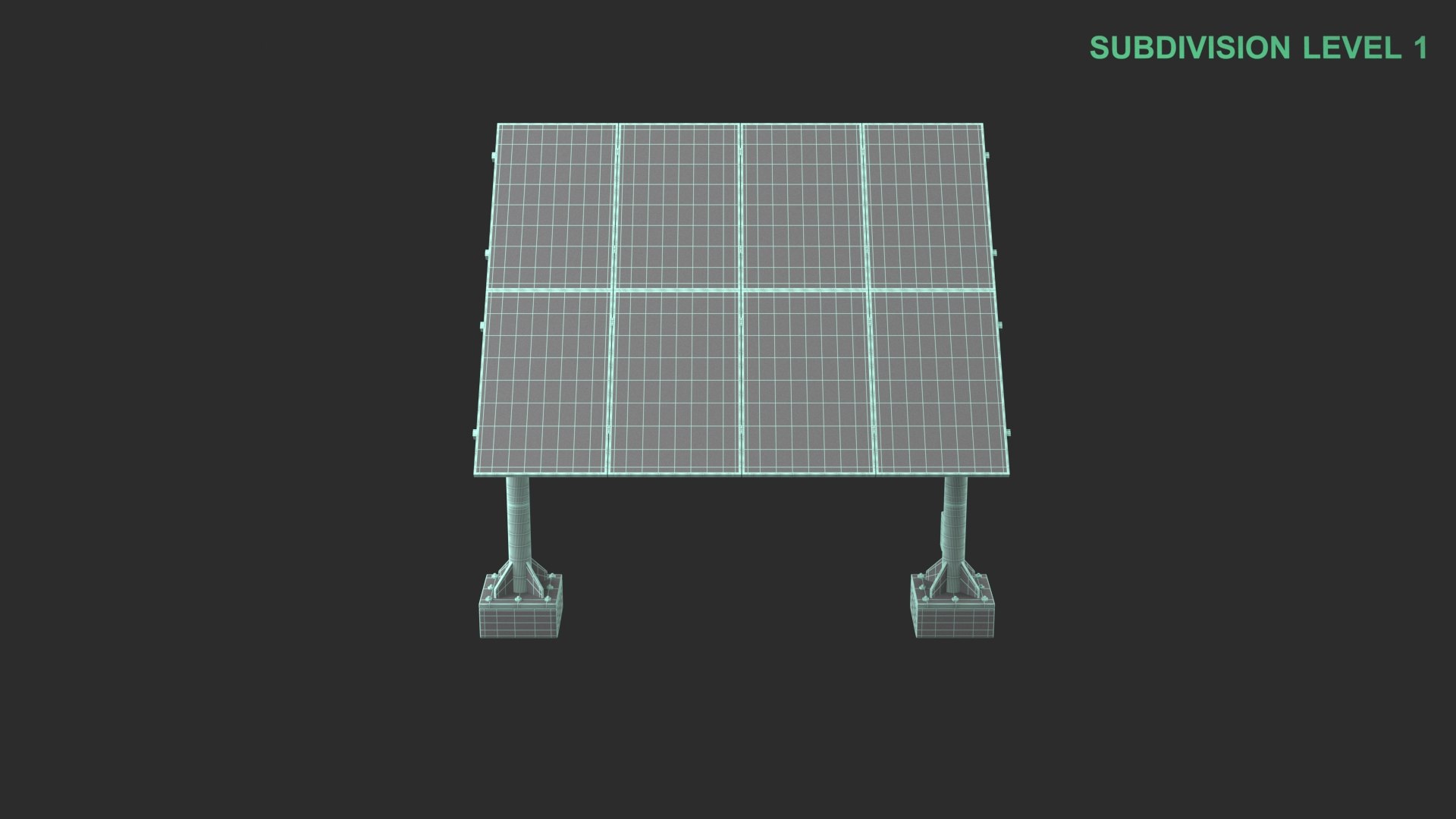 3D Solar Panel Model - TurboSquid 2350287