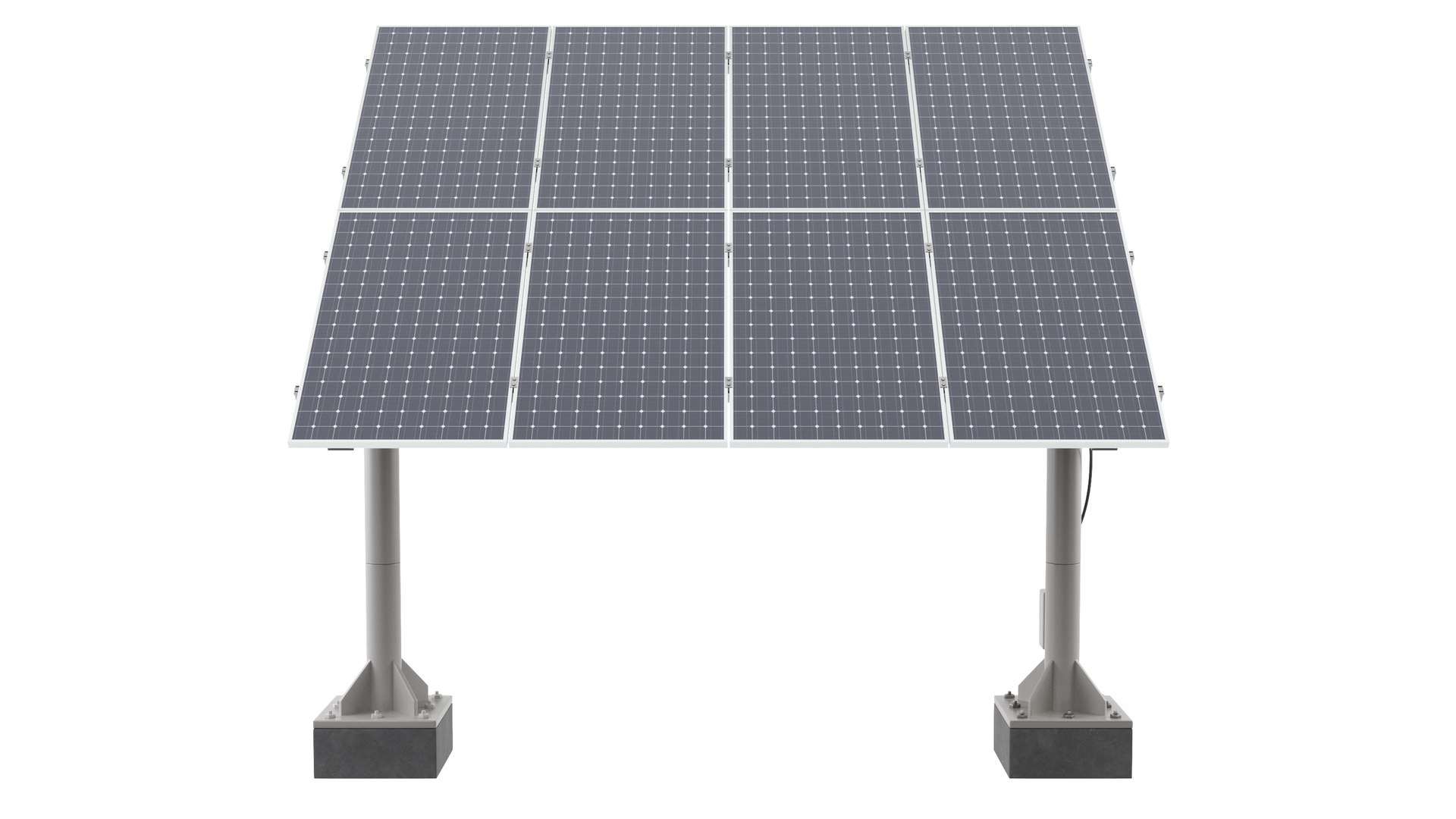3D Solar Panel Model - TurboSquid 2350287