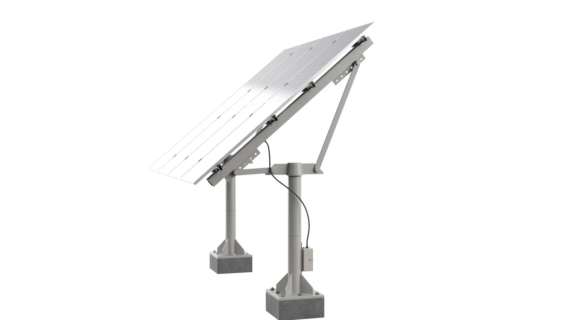 3D Solar Panel Model - TurboSquid 2350287