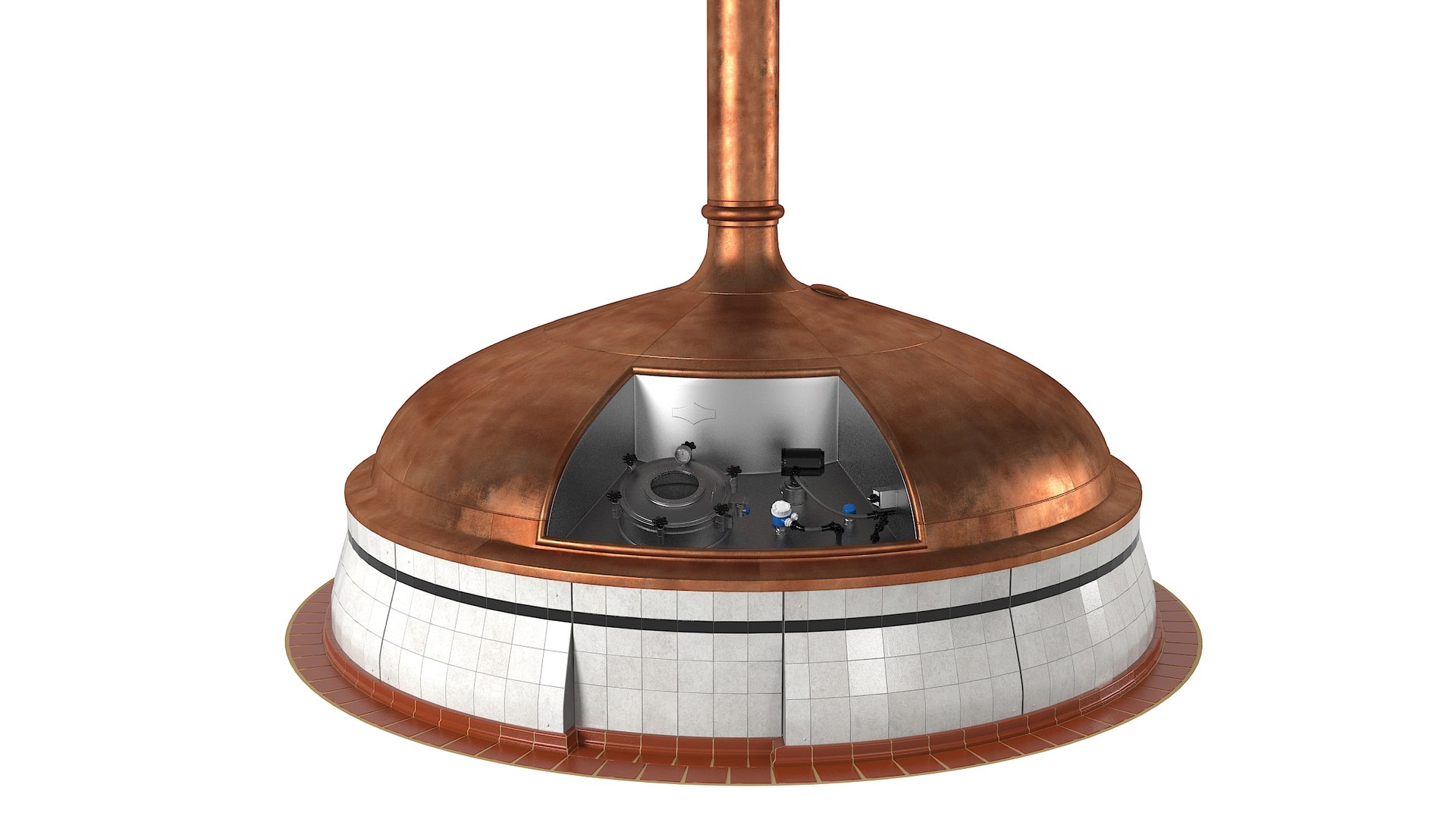 3D Beer Brewing Tank Model - TurboSquid 1593435