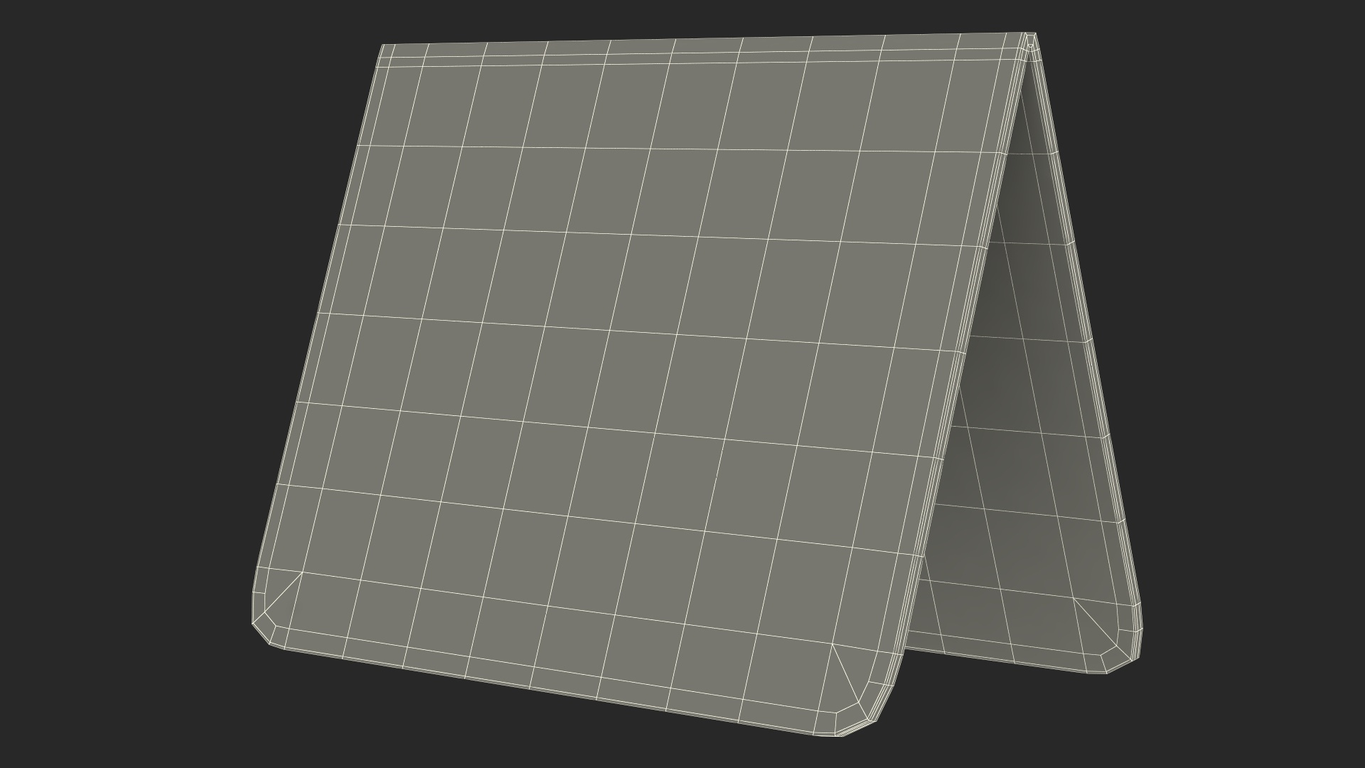 Mini Table Sign Black 3D Model - TurboSquid 2139451