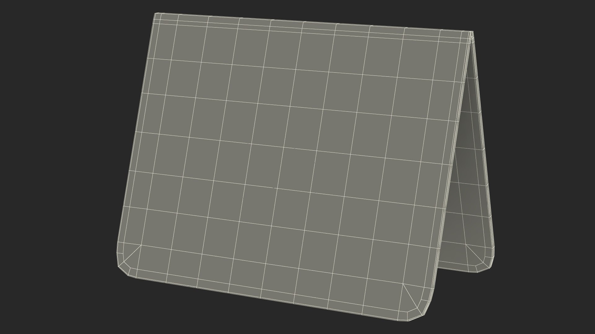 Mini Table Sign Black 3D Model - TurboSquid 2139451