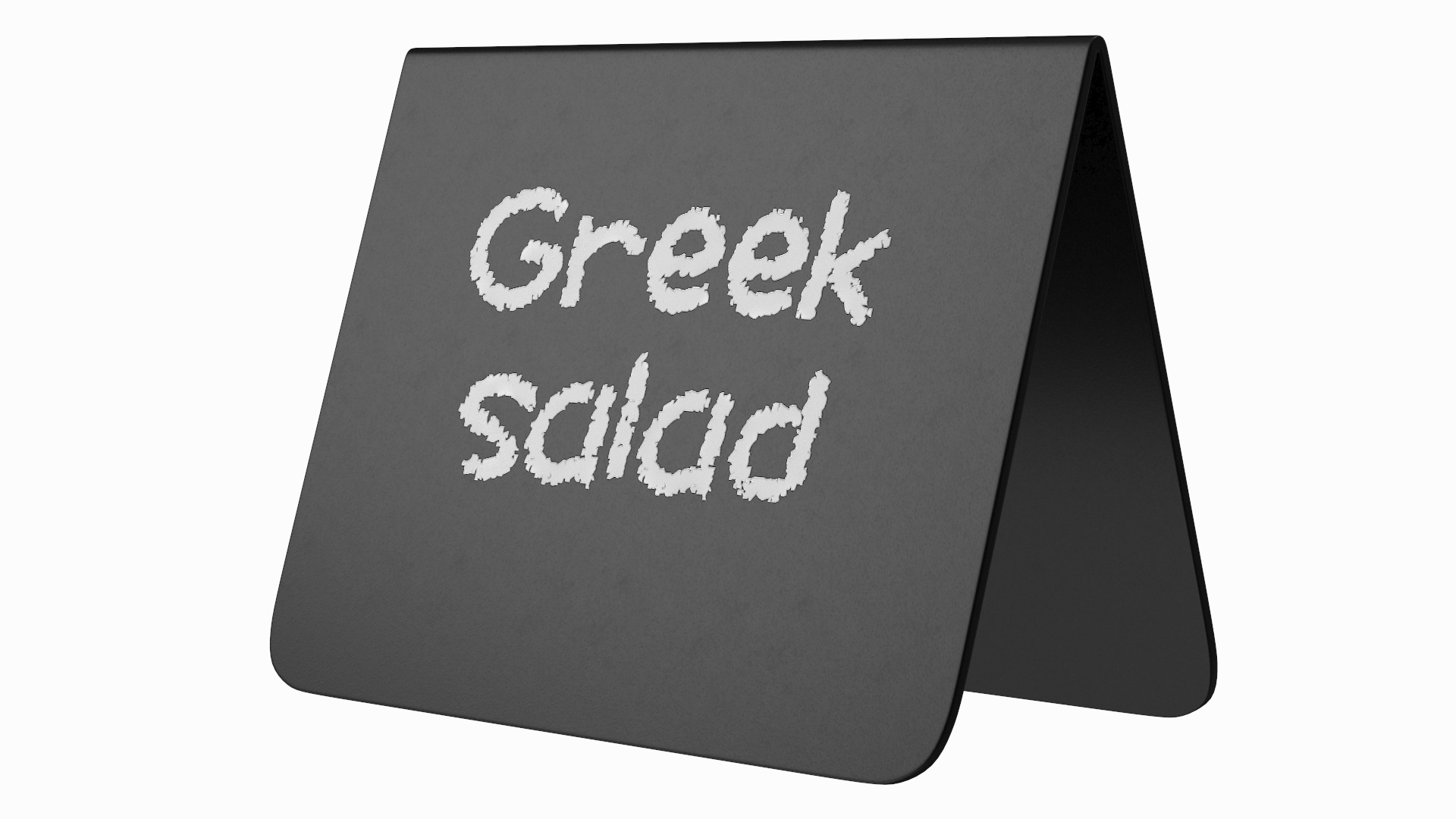 Mini Table Sign Black 3D Model - TurboSquid 2139451