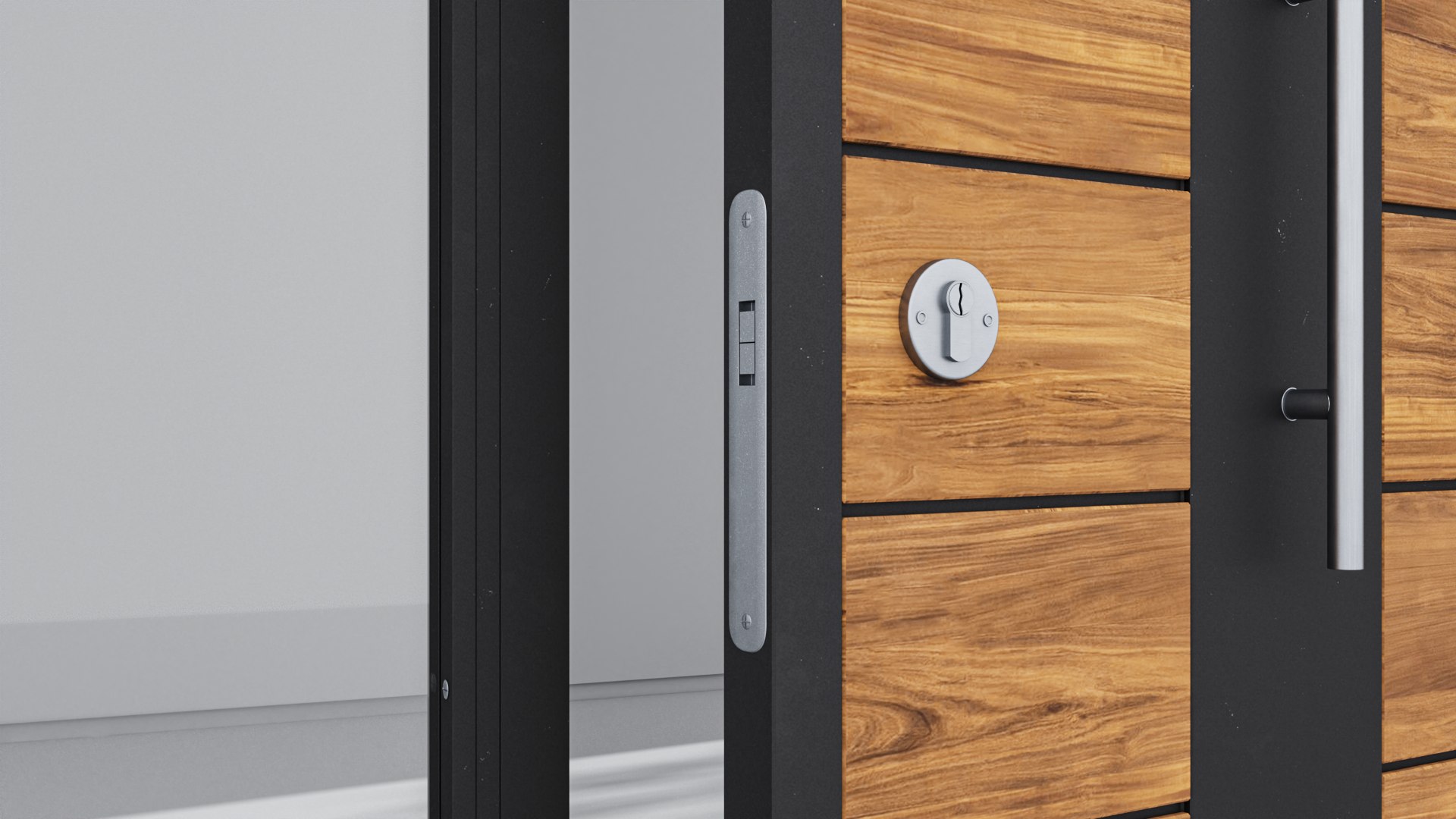 Aluminium Door 65 3D Model - TurboSquid 2017132