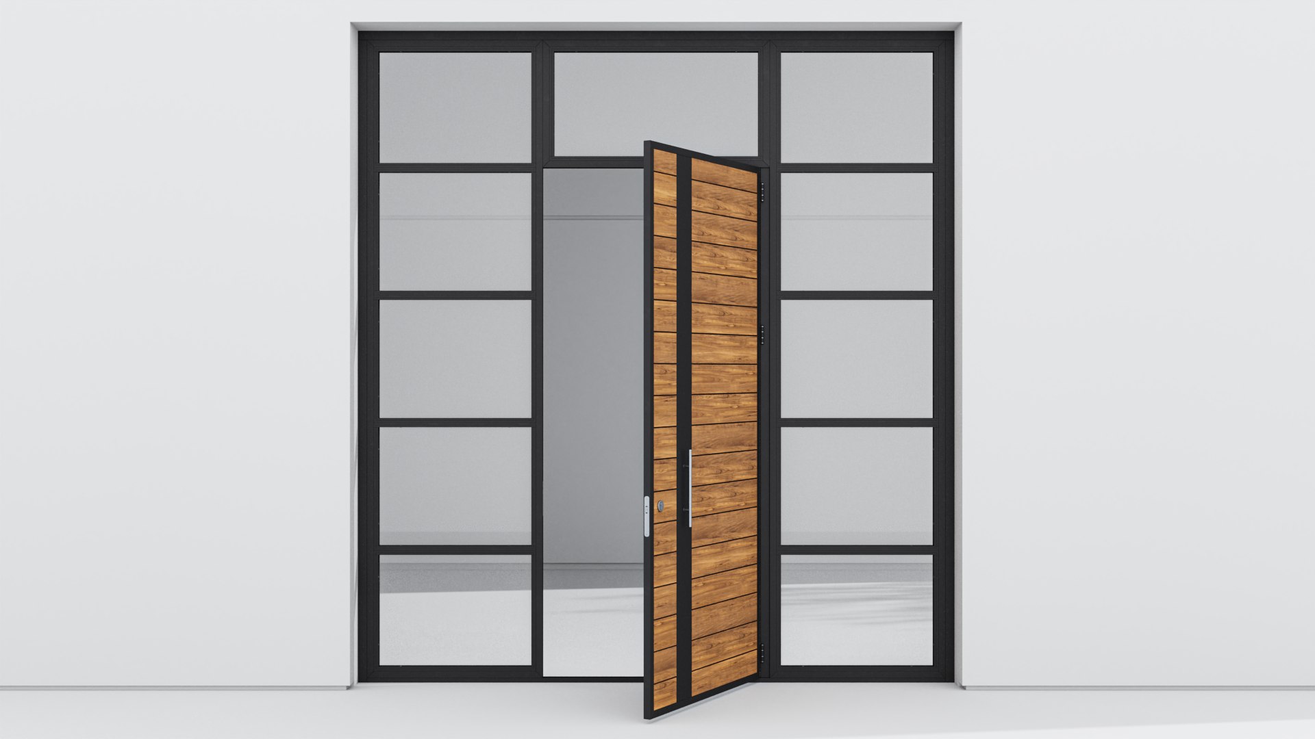 Aluminium Door 65 3D Model - TurboSquid 2017132