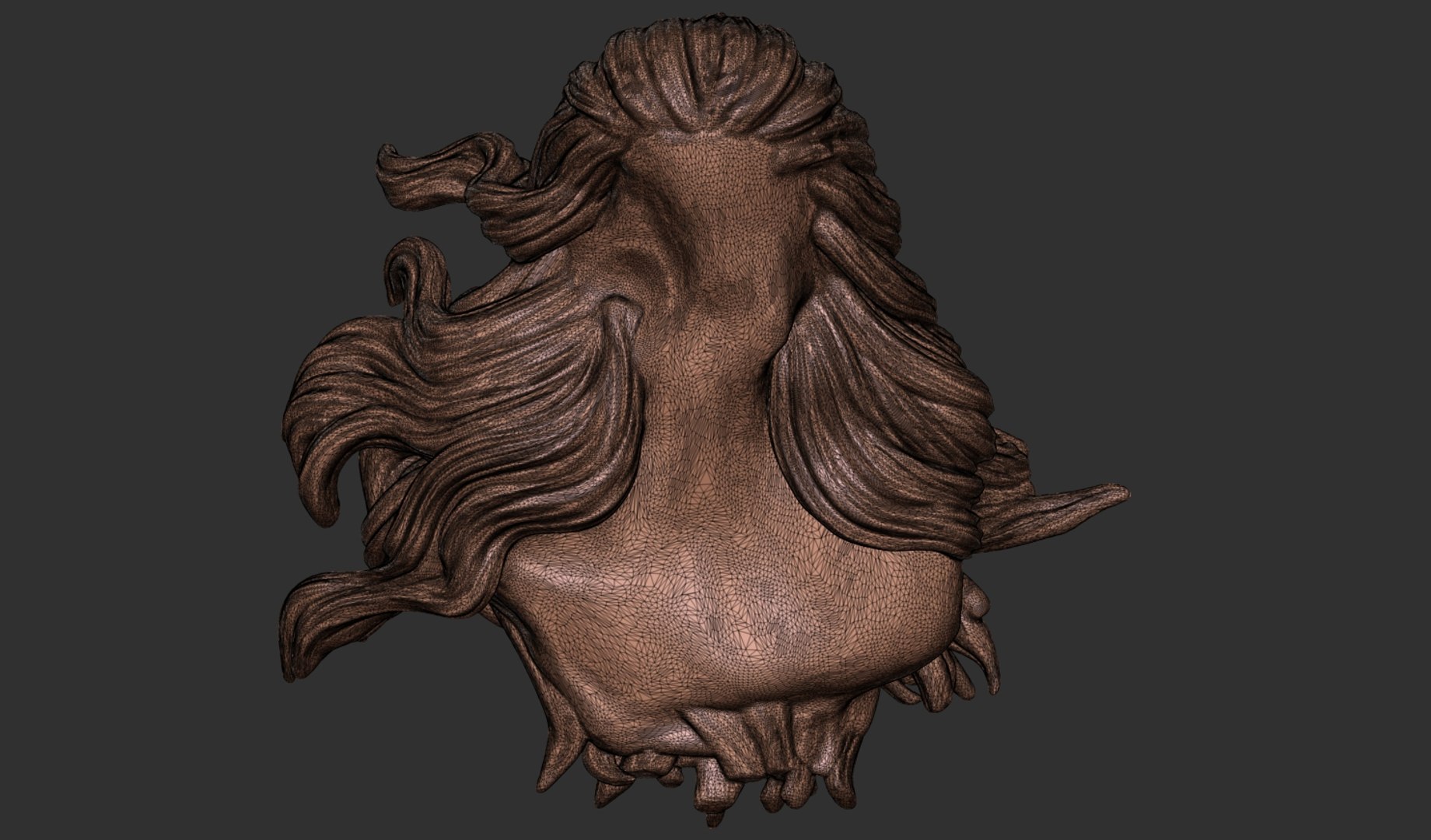 3D Hair 54 Model - TurboSquid 2206096