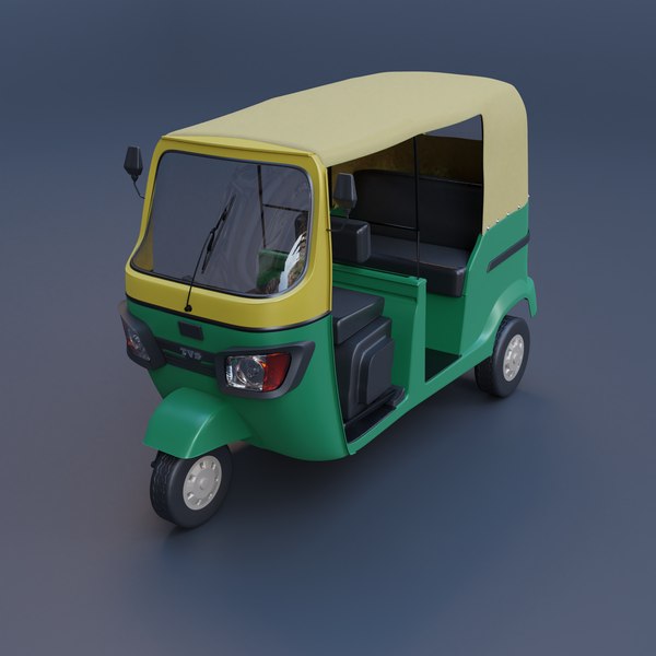 Auto rickshaw bajaj 3D model - TurboSquid 1321235