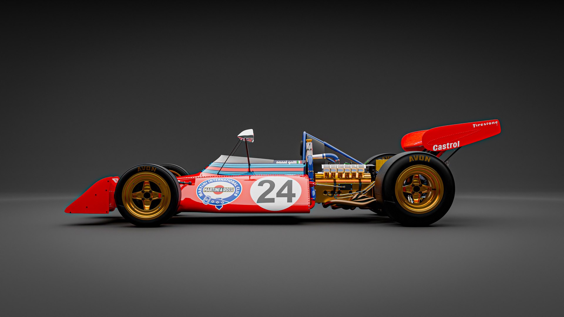1972 Techno PA 123 Version 3 Formula 1 3D - TurboSquid 2397472