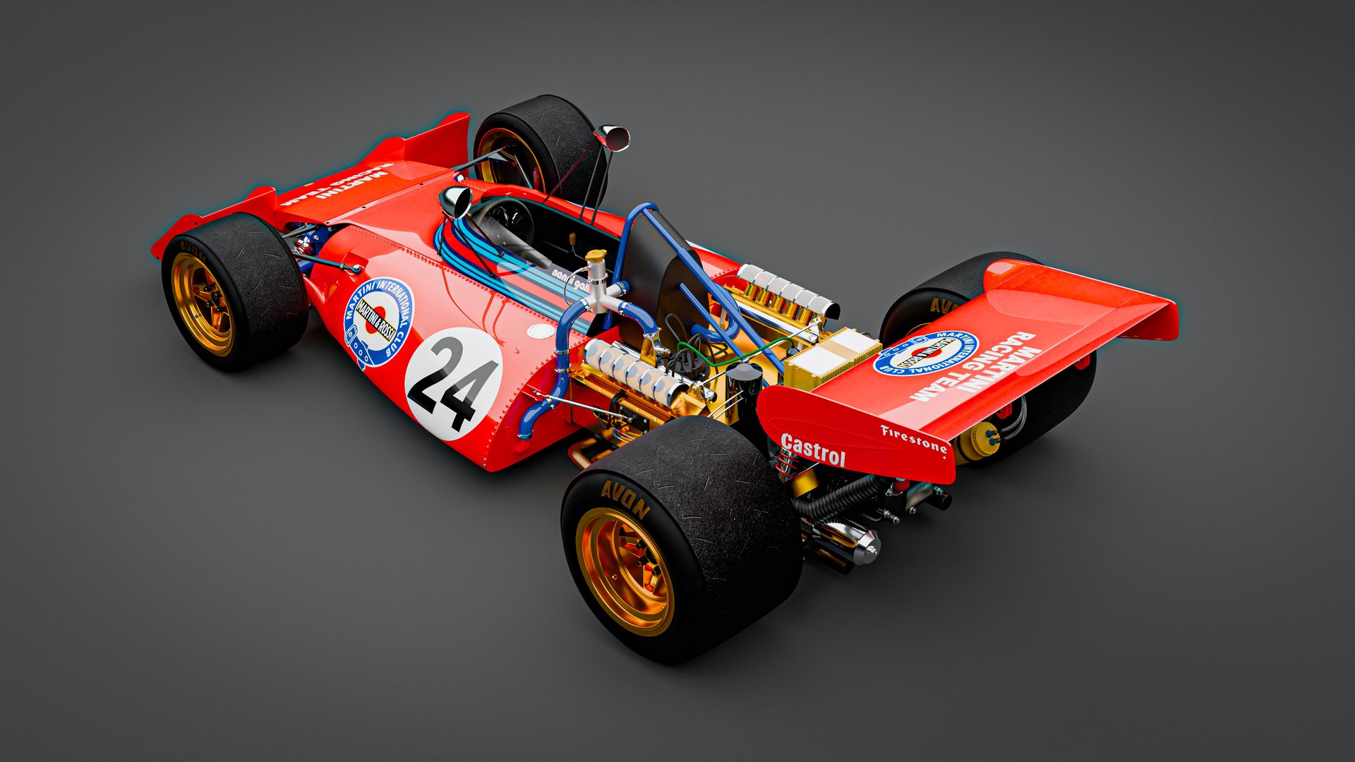 1972 Techno PA 123 Version 3 Formula 1 3D - TurboSquid 2397472