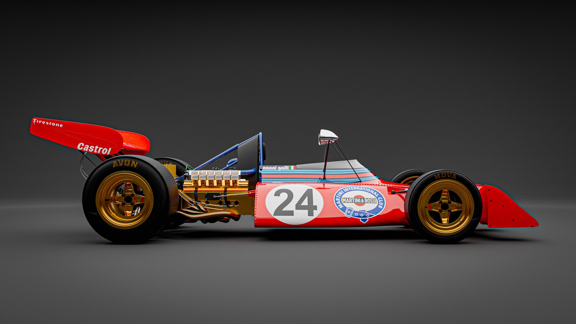 1972 Techno PA 123 Version 3 Formula 1 3D - TurboSquid 2397472
