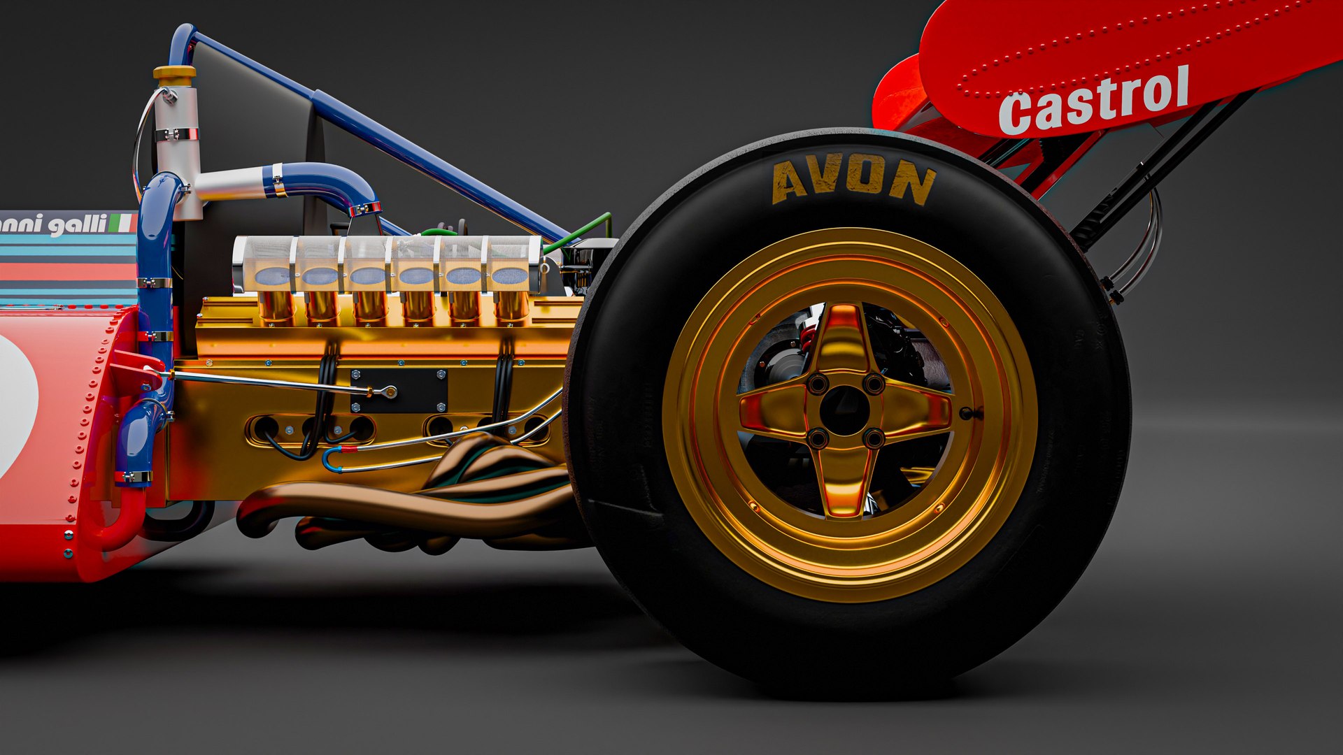 1972 Techno PA 123 Version 3 Formula 1 3D - TurboSquid 2397472