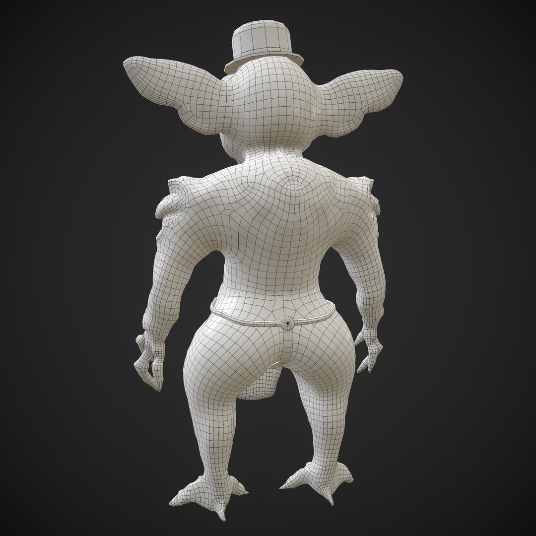3D Gremlin Creature Monster Model - TurboSquid 1934732