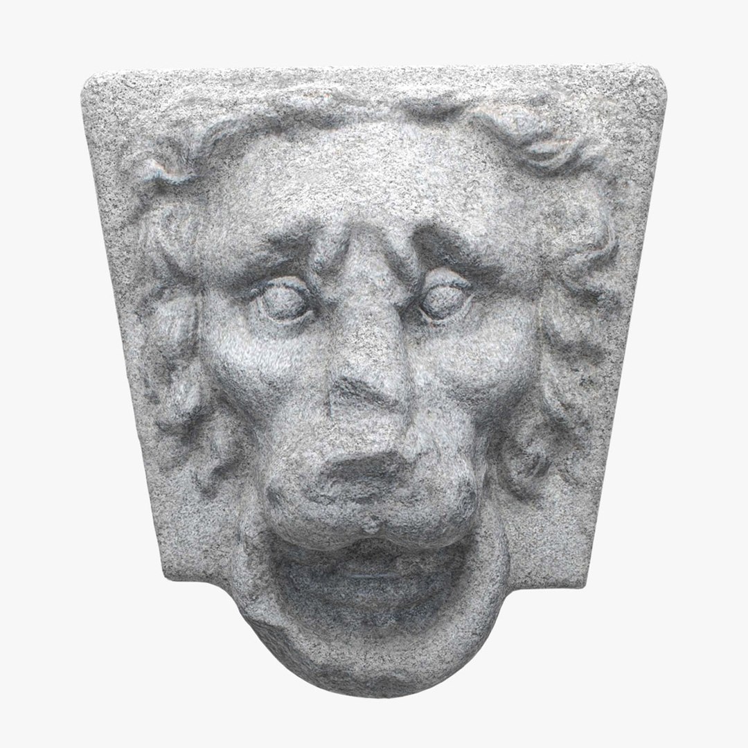 Free Lion Head Keystone 3D - TurboSquid 2036718