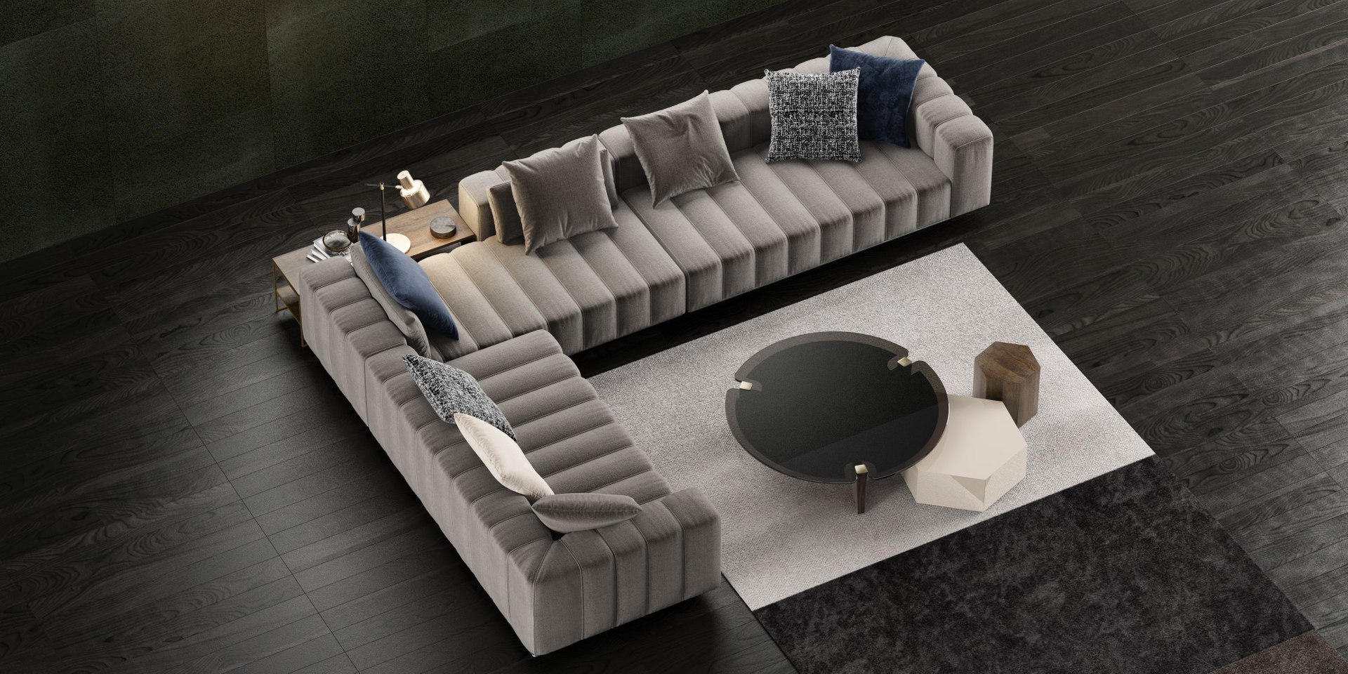 3D Minotti Freeman Tailor Sofa Model - TurboSquid 1586554