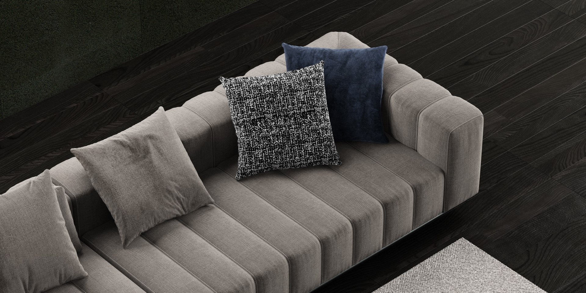 3d Minotti Freeman Tailor Sofa Model Turbosquid 1586554