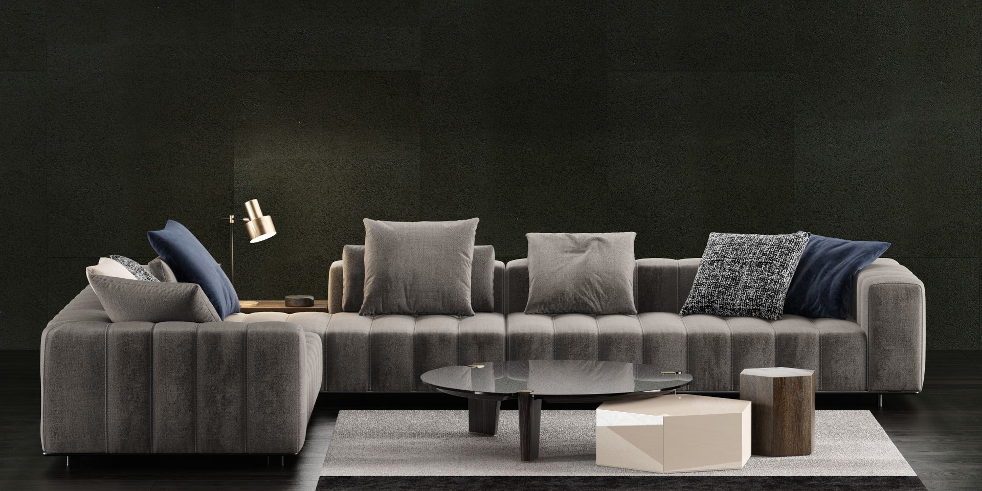 3D Minotti Freeman Tailor Sofa Model - TurboSquid 1586554