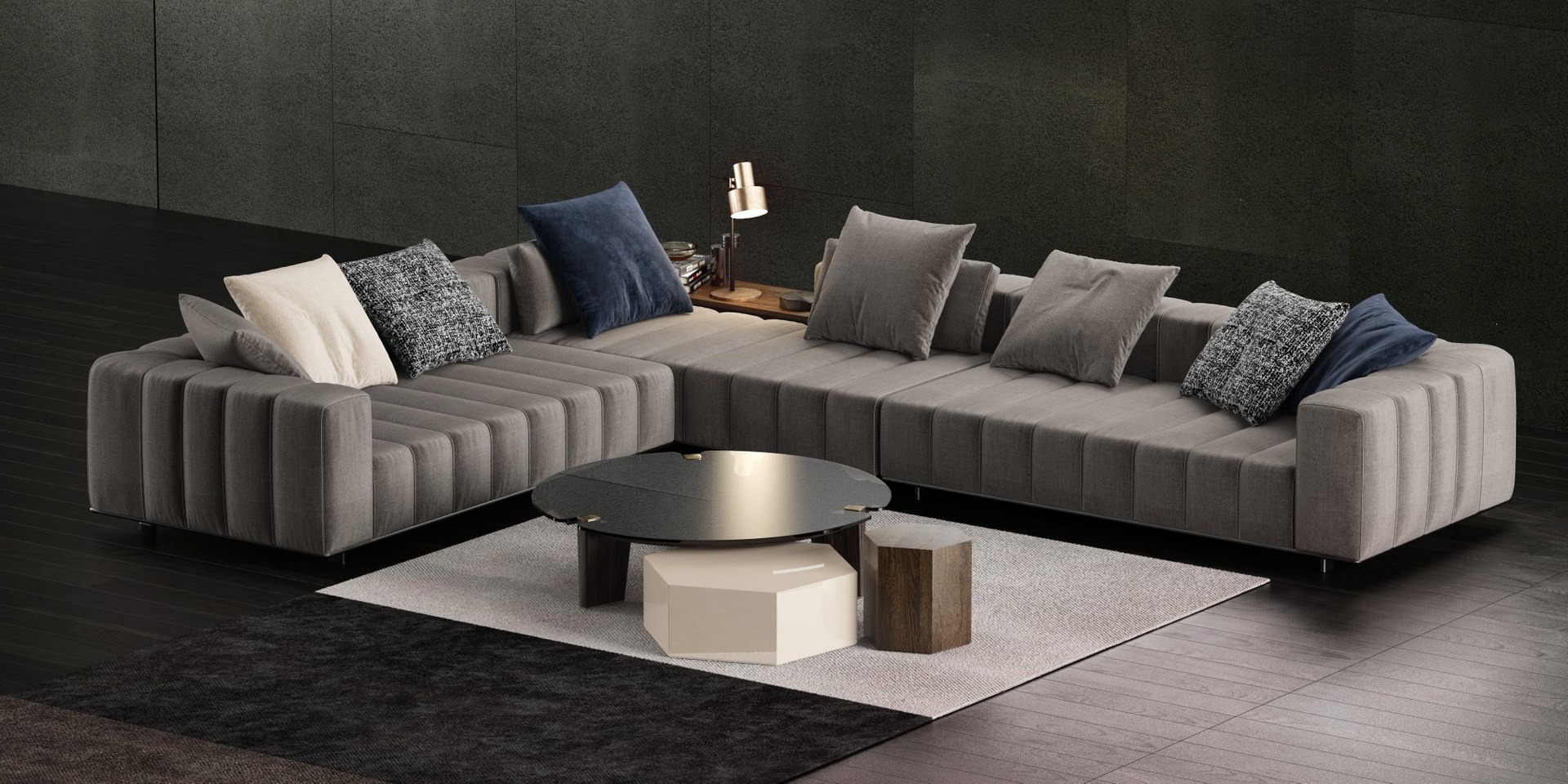 3D Minotti Freeman Tailor Sofa Model - TurboSquid 1586554