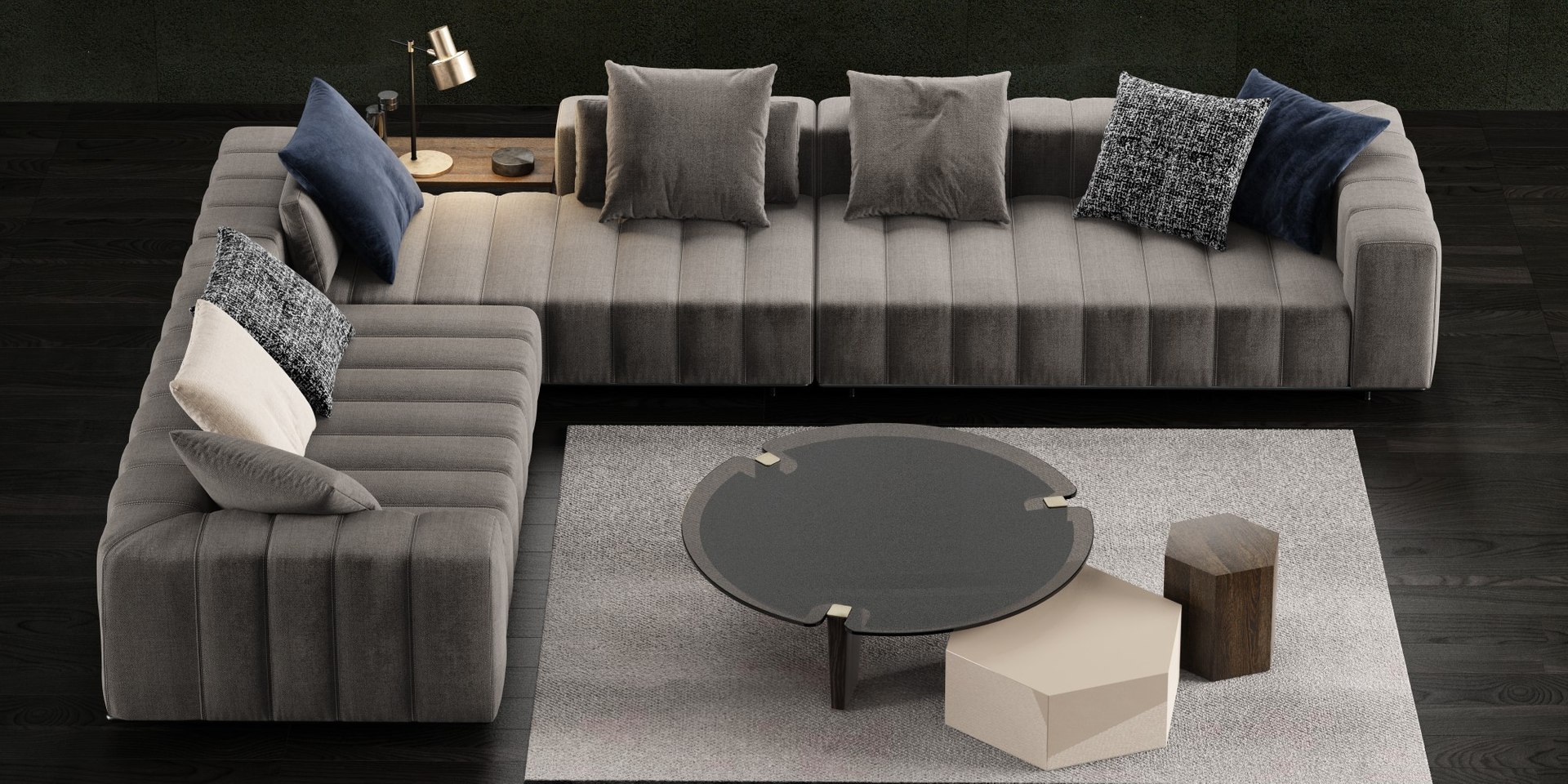 3D Minotti Freeman Tailor Sofa Model - TurboSquid 1586554