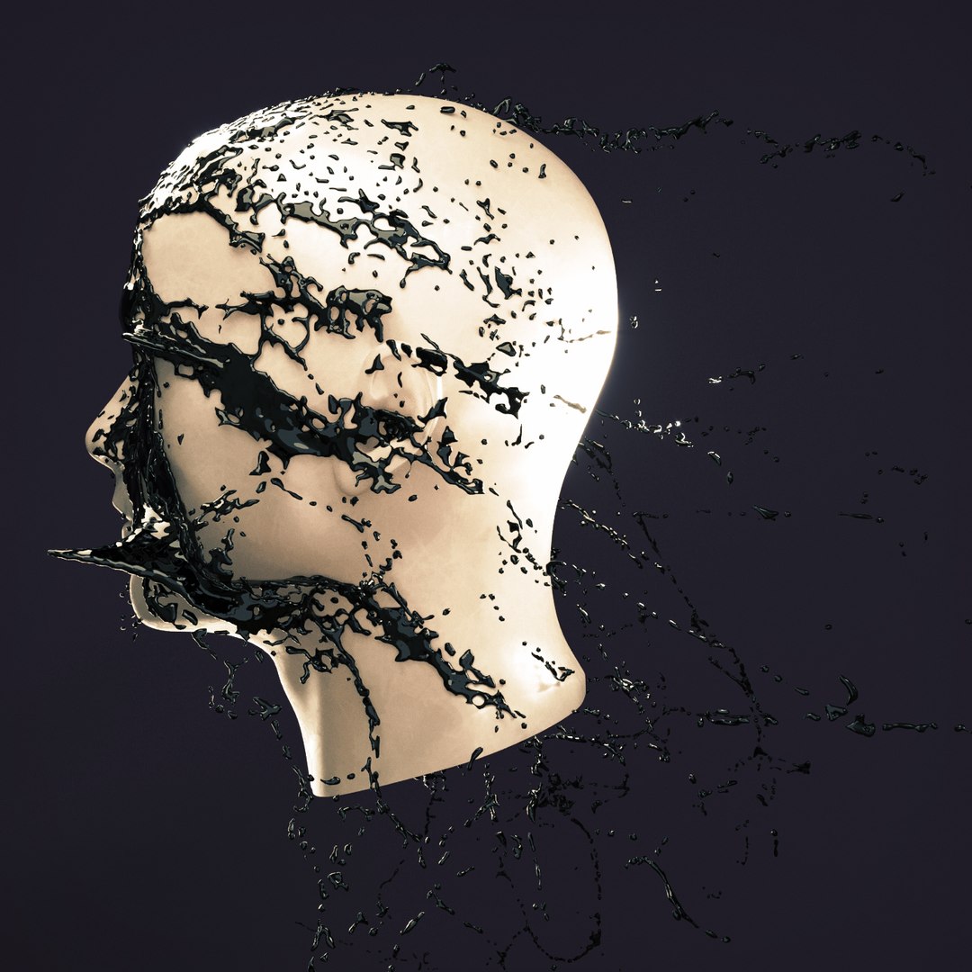 Splash Head 7 3D - TurboSquid 1430664