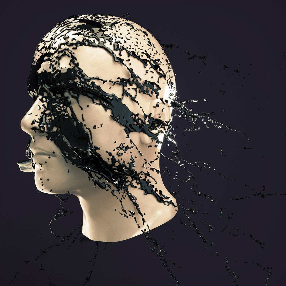 Splash Head 7 3D - TurboSquid 1430664