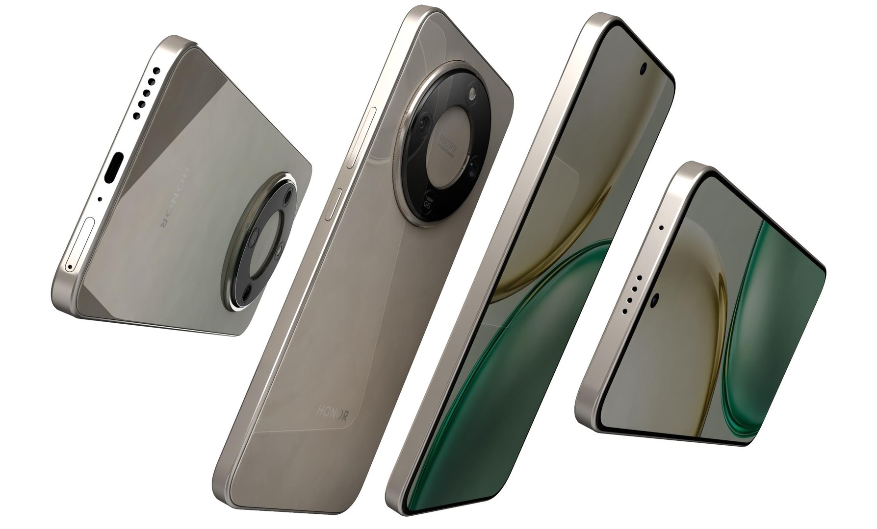 HONOR X9d Gold Model - TurboSquid 2466843