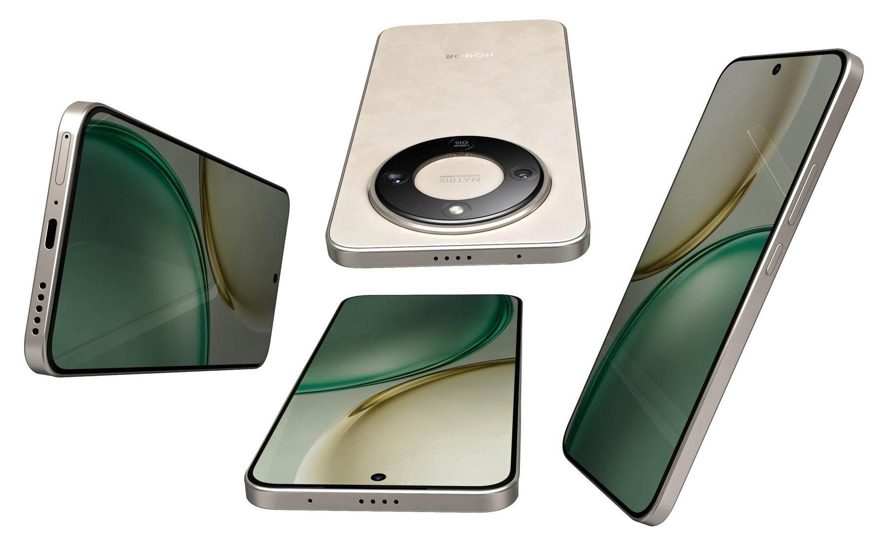 HONOR X9d Gold Model - TurboSquid 2466843