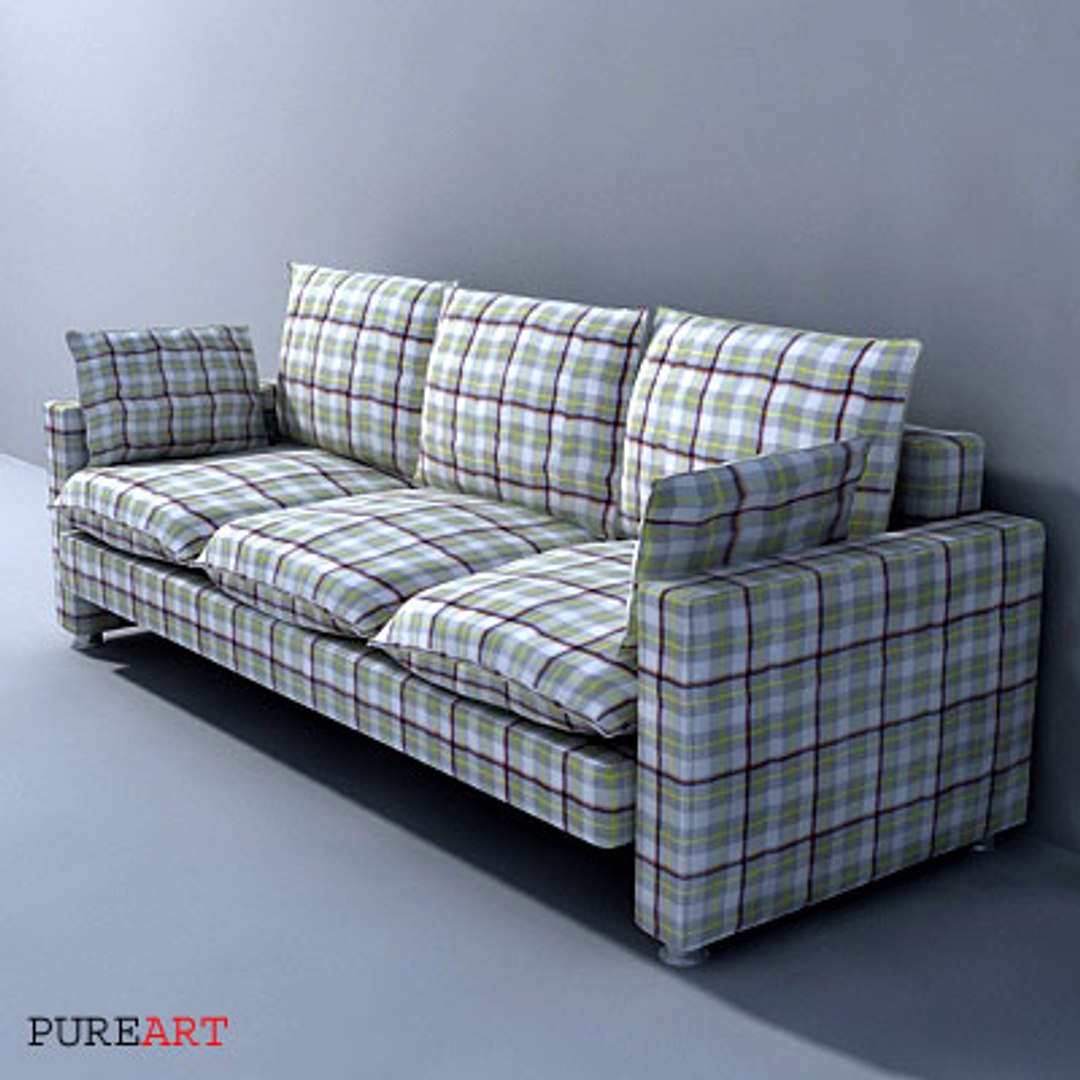 Upholstered Furniture Divan 3d Model