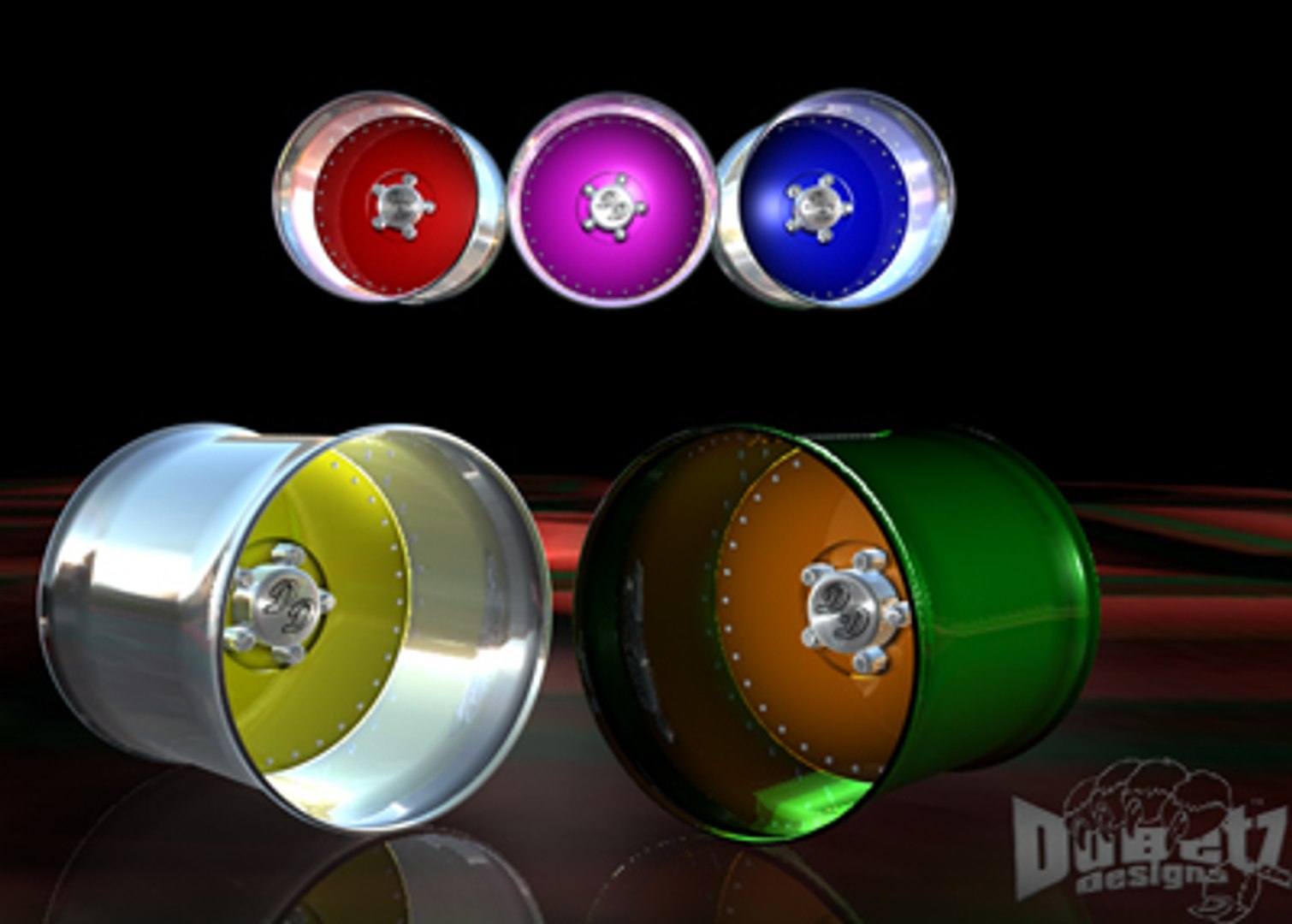 Drag Pack Wheel Centerline Auto Obj