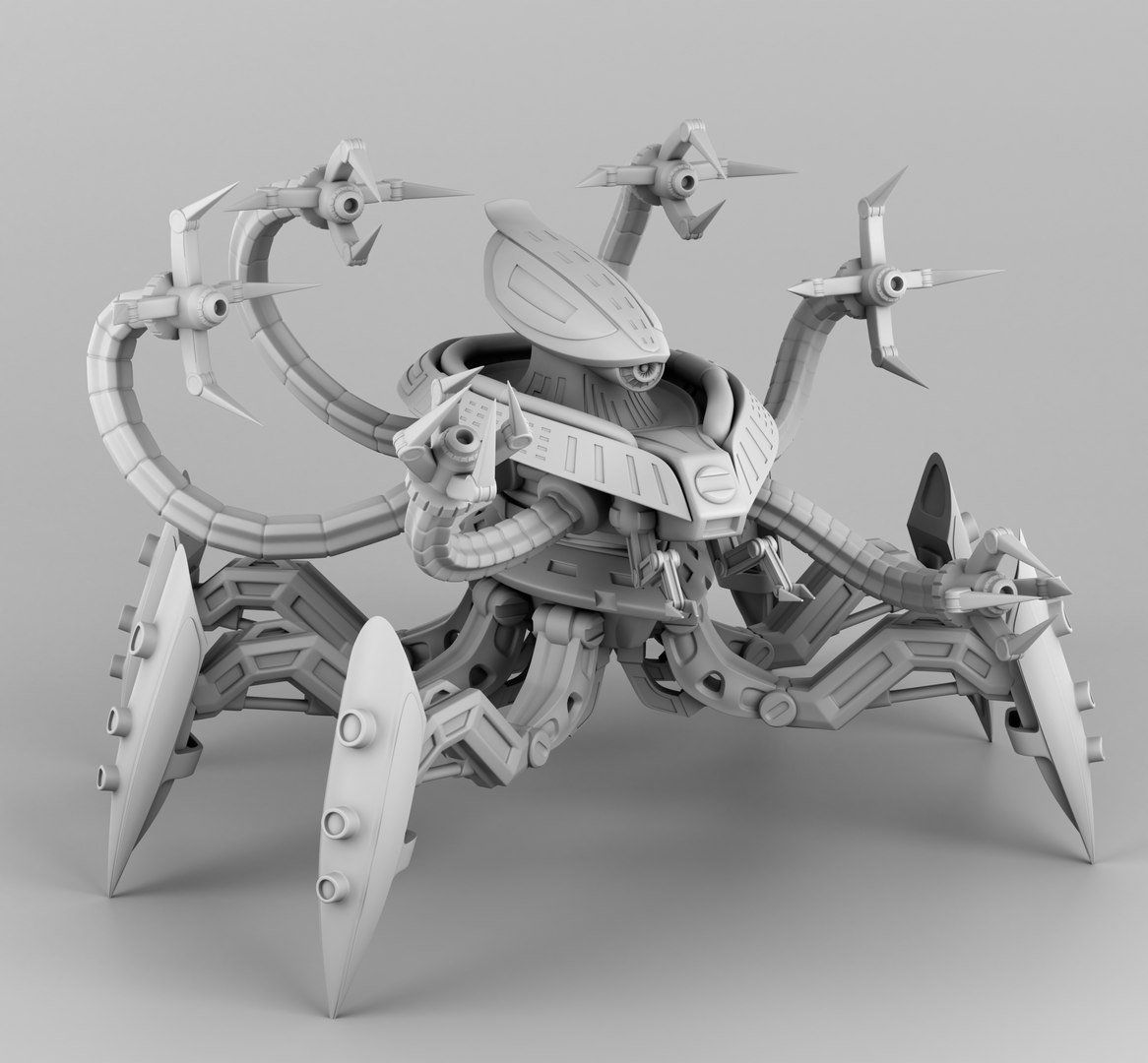 Robot iron crab 3D - TurboSquid 1668523