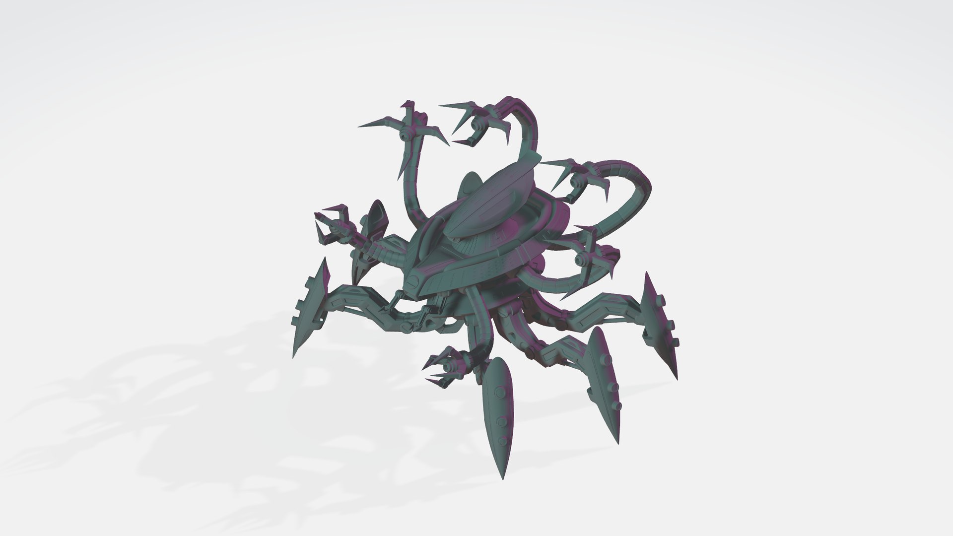 Robot iron crab 3D - TurboSquid 1668523