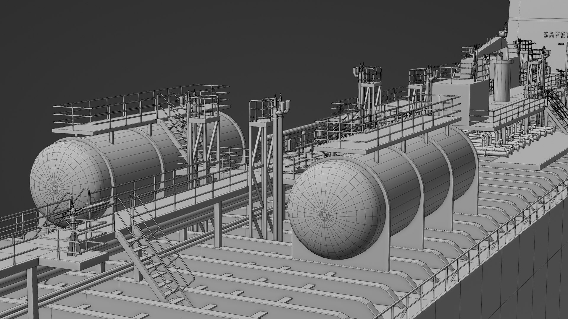 3D Model Chemical Tanker - TurboSquid 2259373