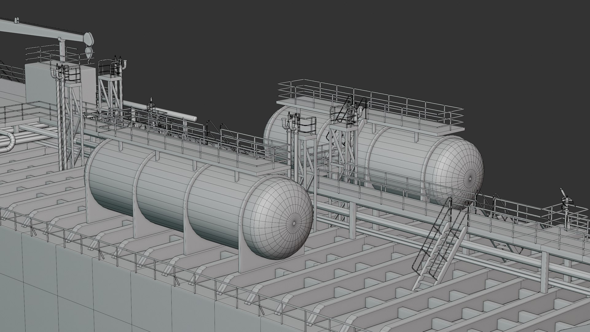 3D Model Chemical Tanker - TurboSquid 2259373