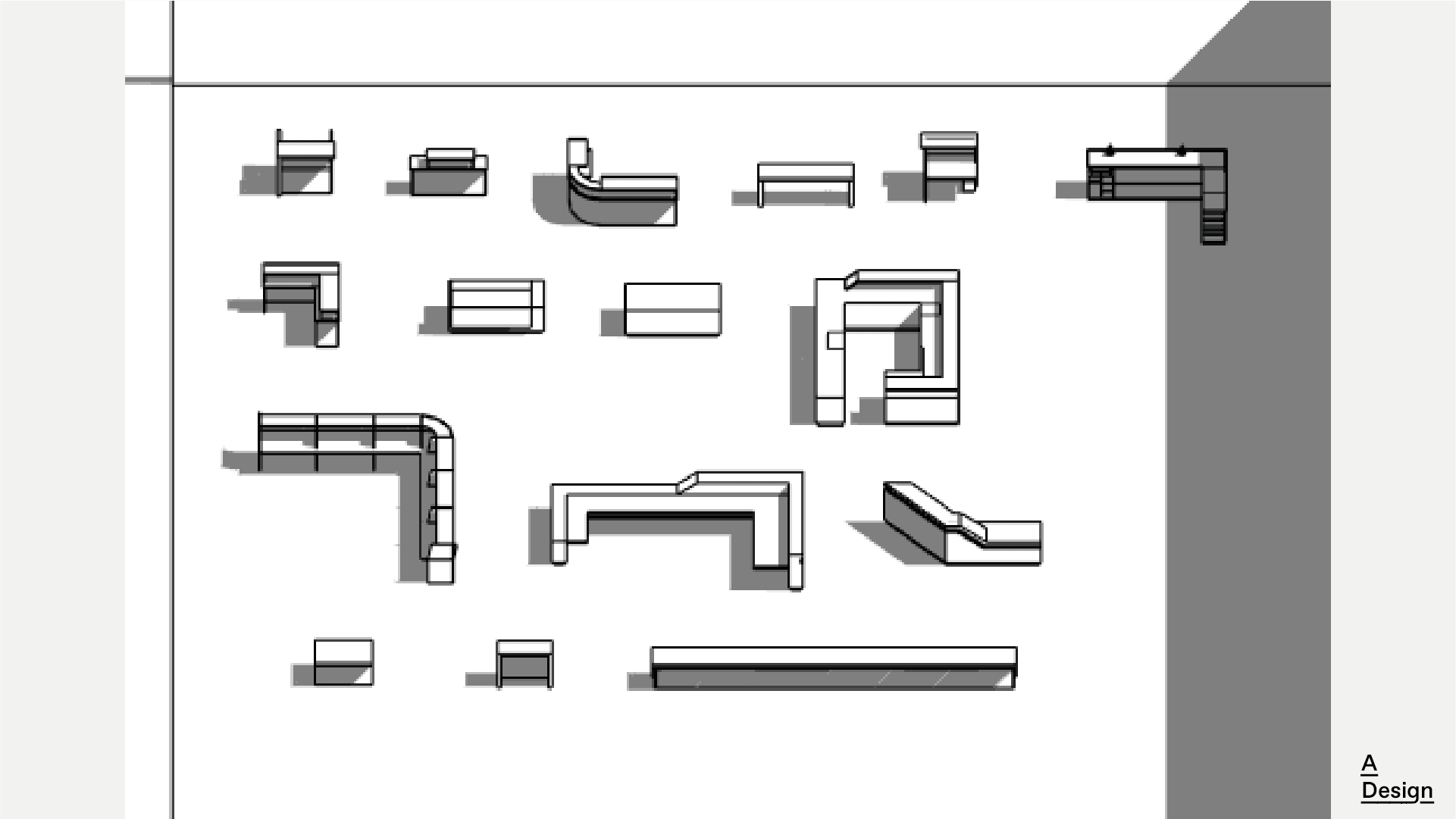 modelo 3d Bar Counters - Revit family model - TurboSquid 2005299