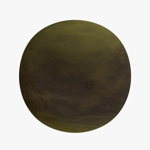Bewaldeter Exoplanet 3D-Modell - TurboSquid 1137634