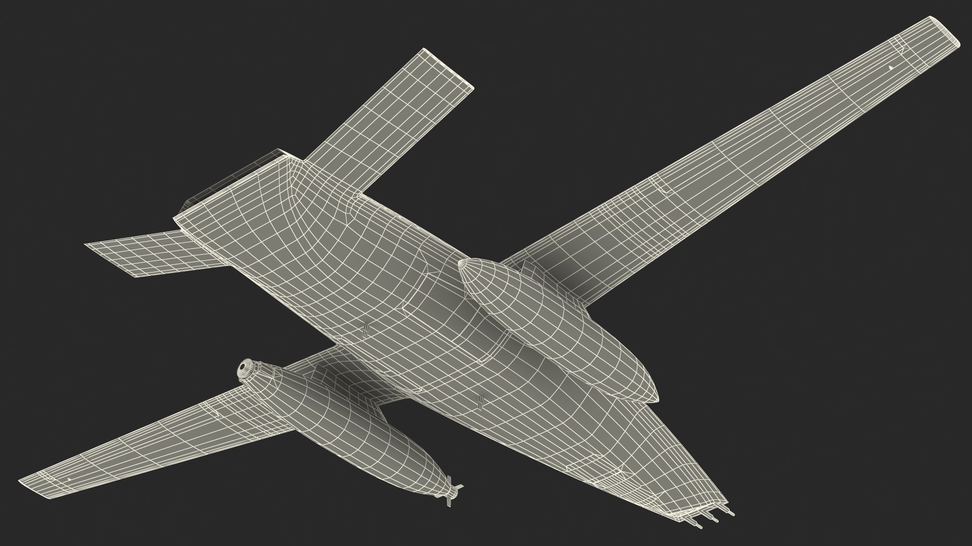 Boeing MQ25 Stingray Aerial Refueling Drone Flight 3D model ...