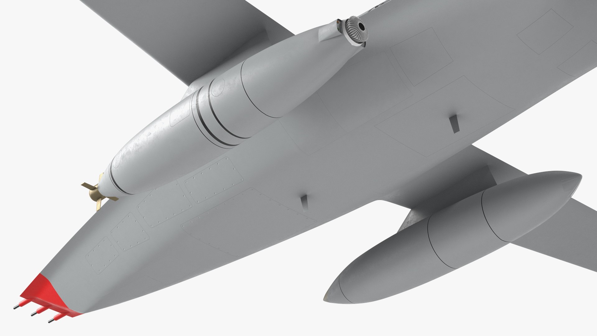 Boeing MQ25 Stingray Aerial Refueling Drone Flight 3D model ...