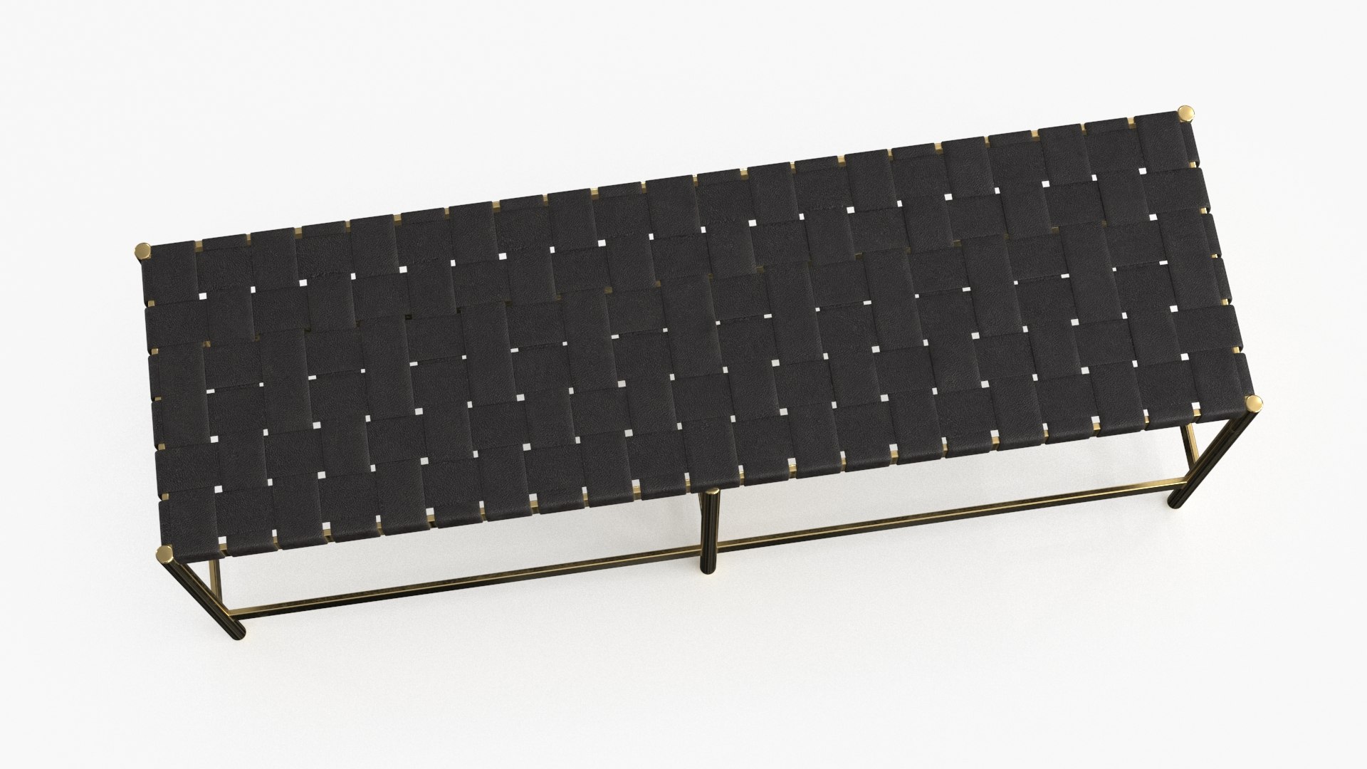 Woven Leather Upper Bench 3D model - TurboSquid 2128775